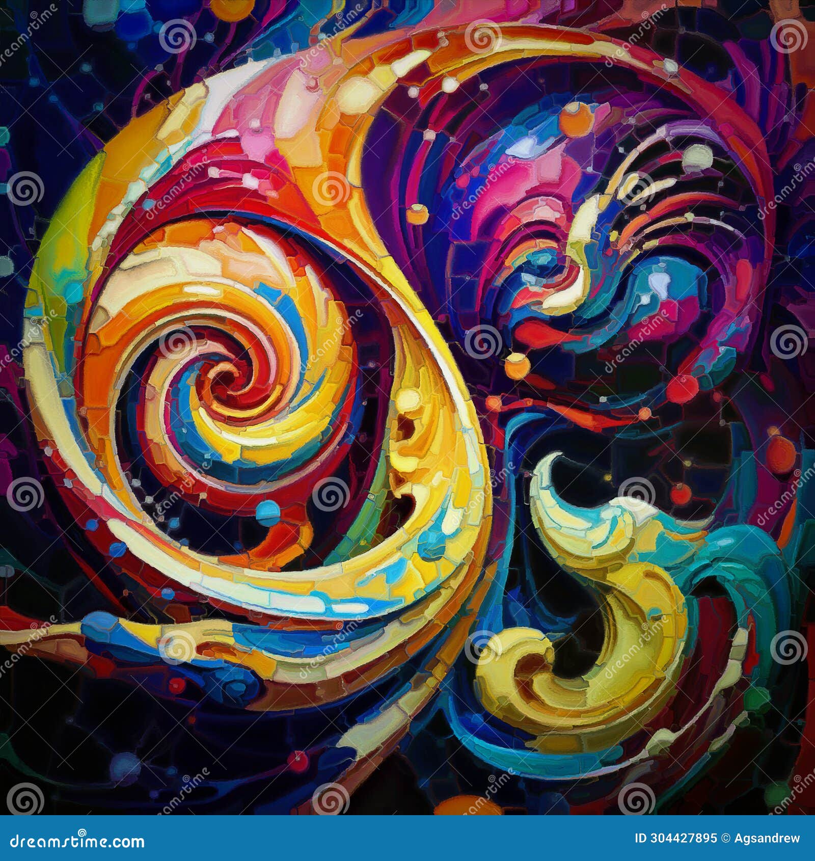 Magic of Color Compilation stock image. Image of shapes - 304427895