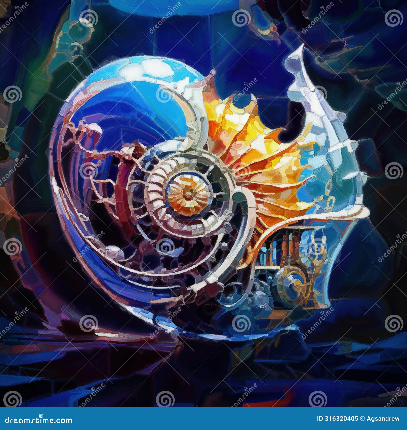 Magic of Color Compilation stock illustration. Illustration of creative ...