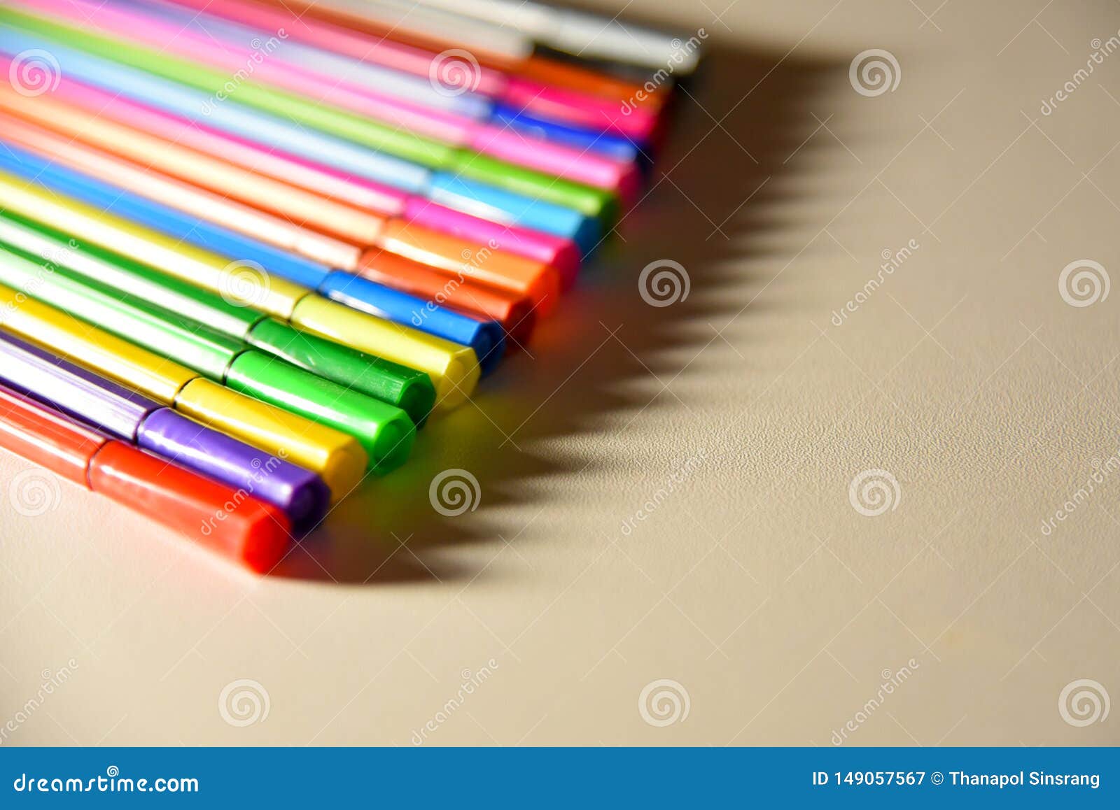 Magic Color for Drawing for Creativity Stock Image - Image of materials ...