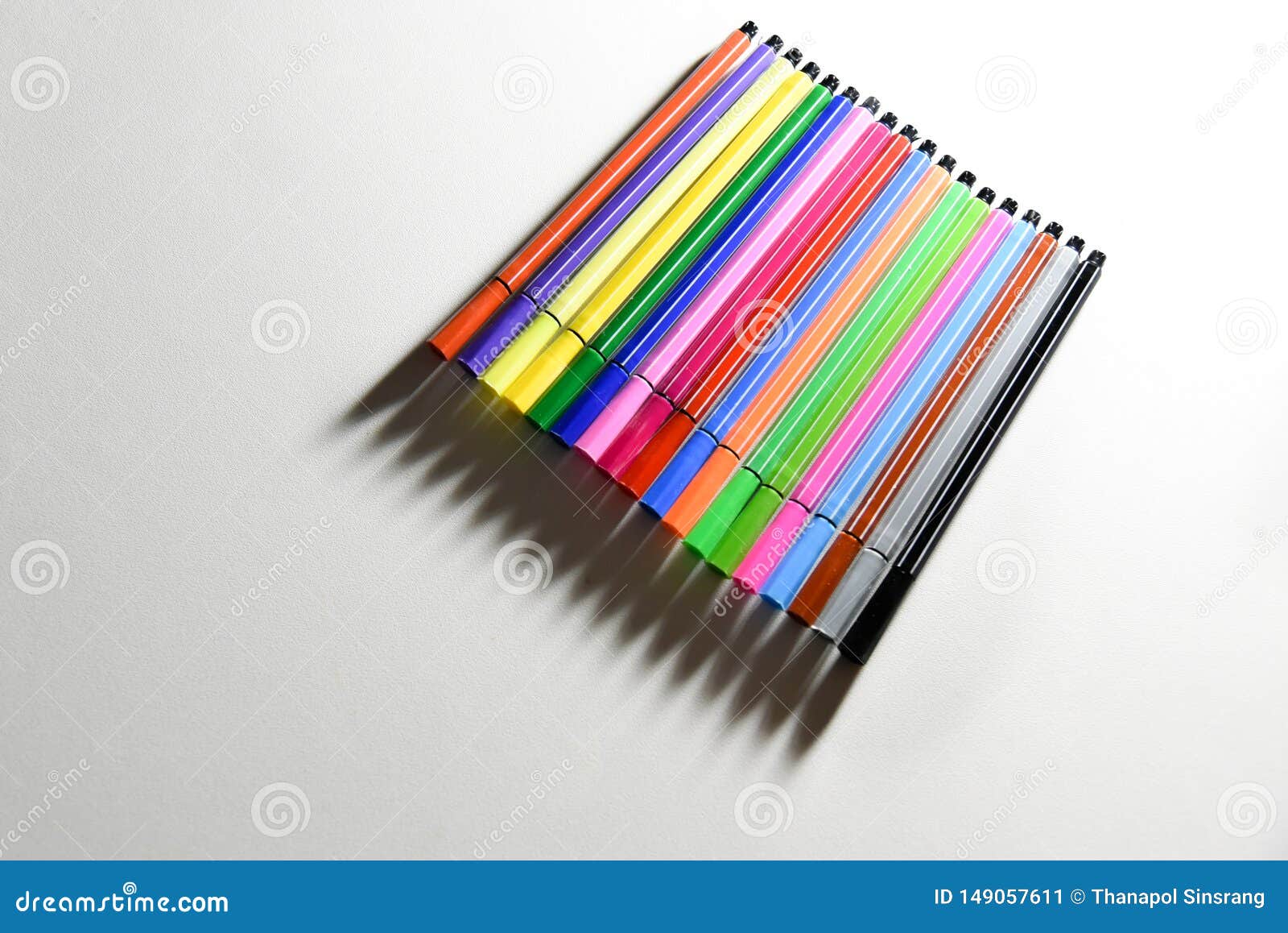 Magic Color for Drawing for Creativity Stock Image - Image of pencil ...