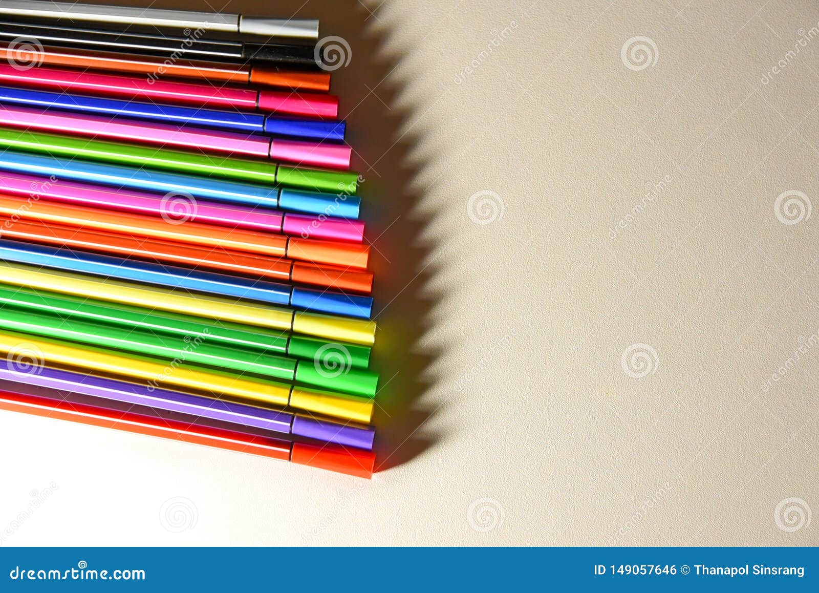 Magic Color for Drawing for Creativity Stock Photo - Image of learn ...