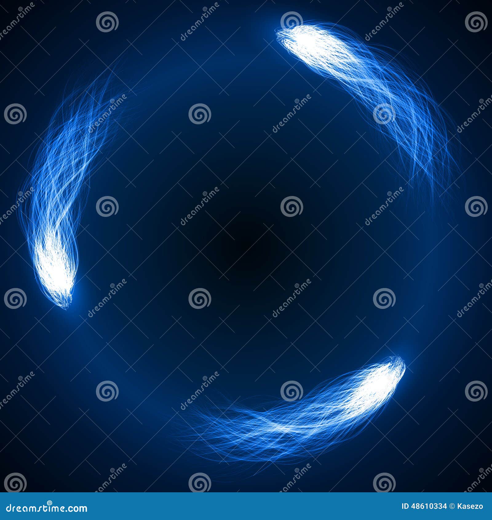 Magic comets stock illustration. Illustration of action - 48610334