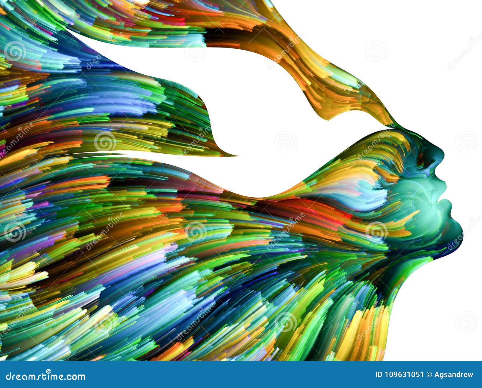 Magic of Creativity stock illustration. Illustration of effect - 109631051