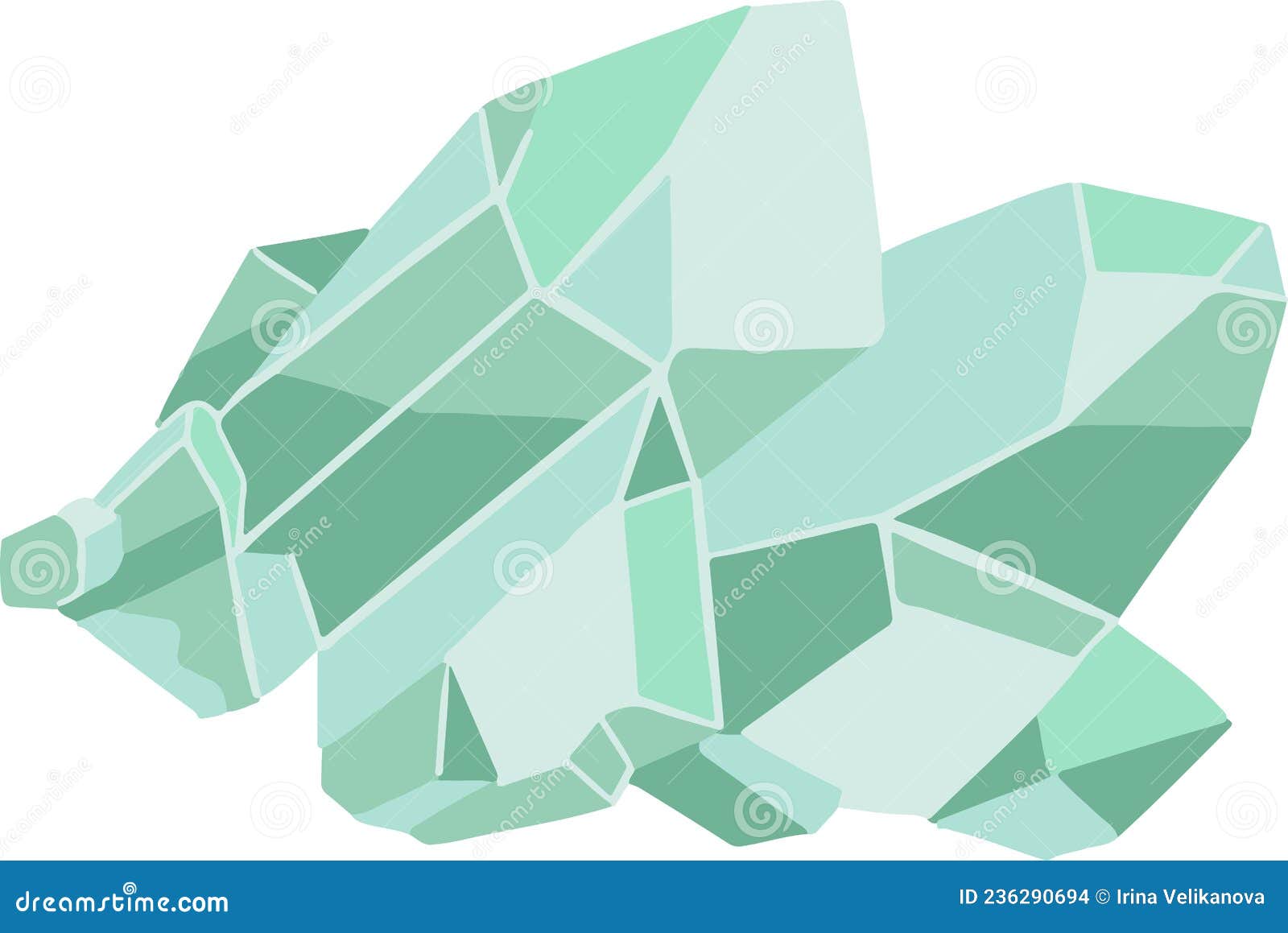 Magic Crystals Gems and Game Drawing Symbol Stock Vector - Illustration ...