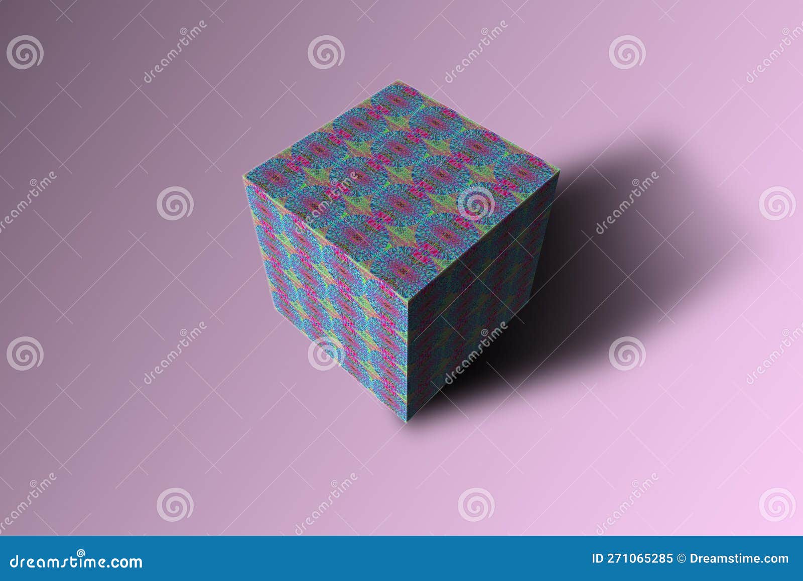 Magic Cube Gift Box Mystery Magical Mysterious Tribal Dimensional ...