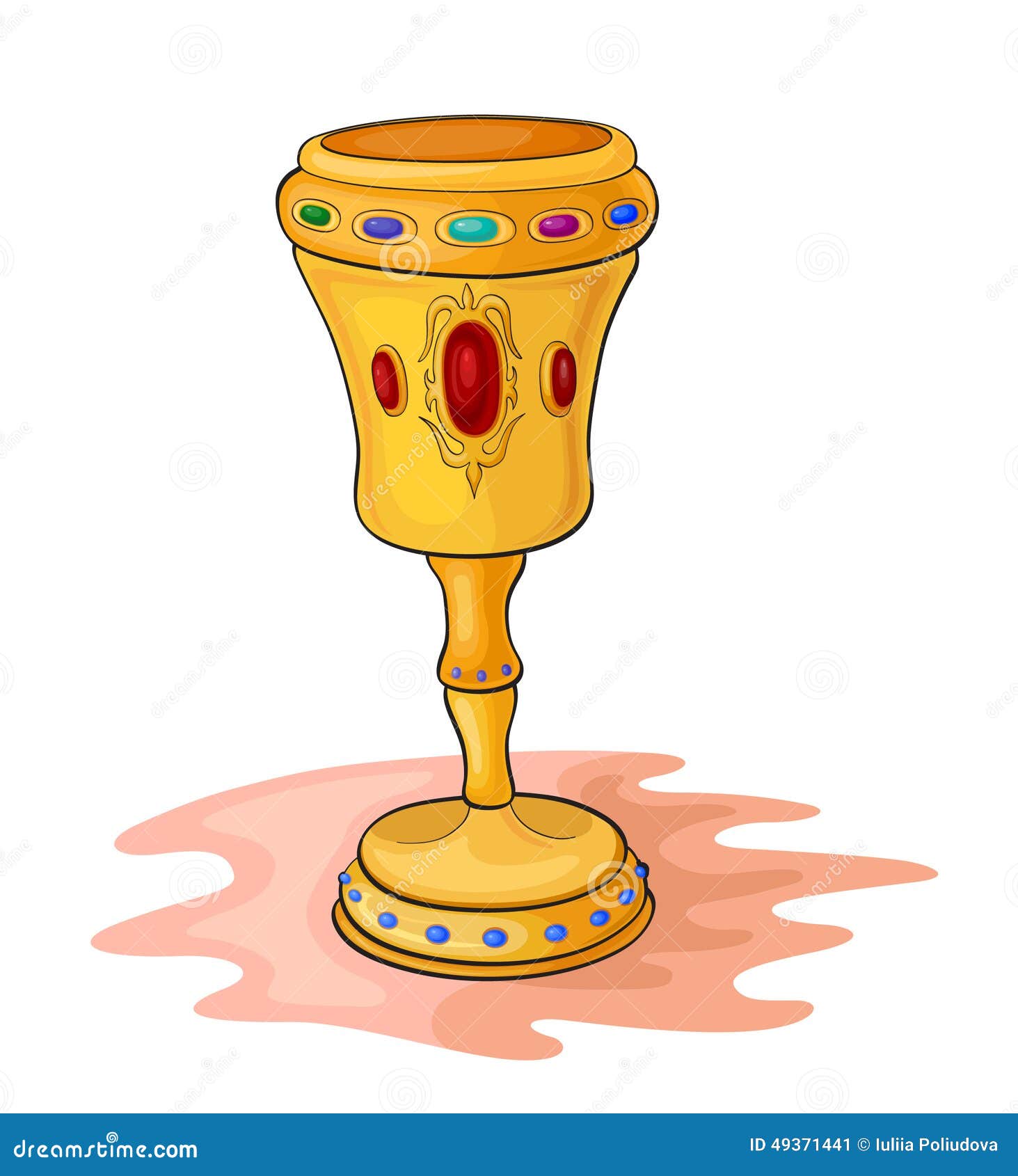 Magic cup stock illustration. Illustration of cartoon - 49371441
