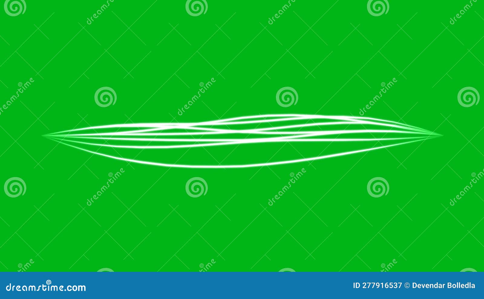 Magic Curved Lines Motion Graphics with Green Screen Background Stock ...