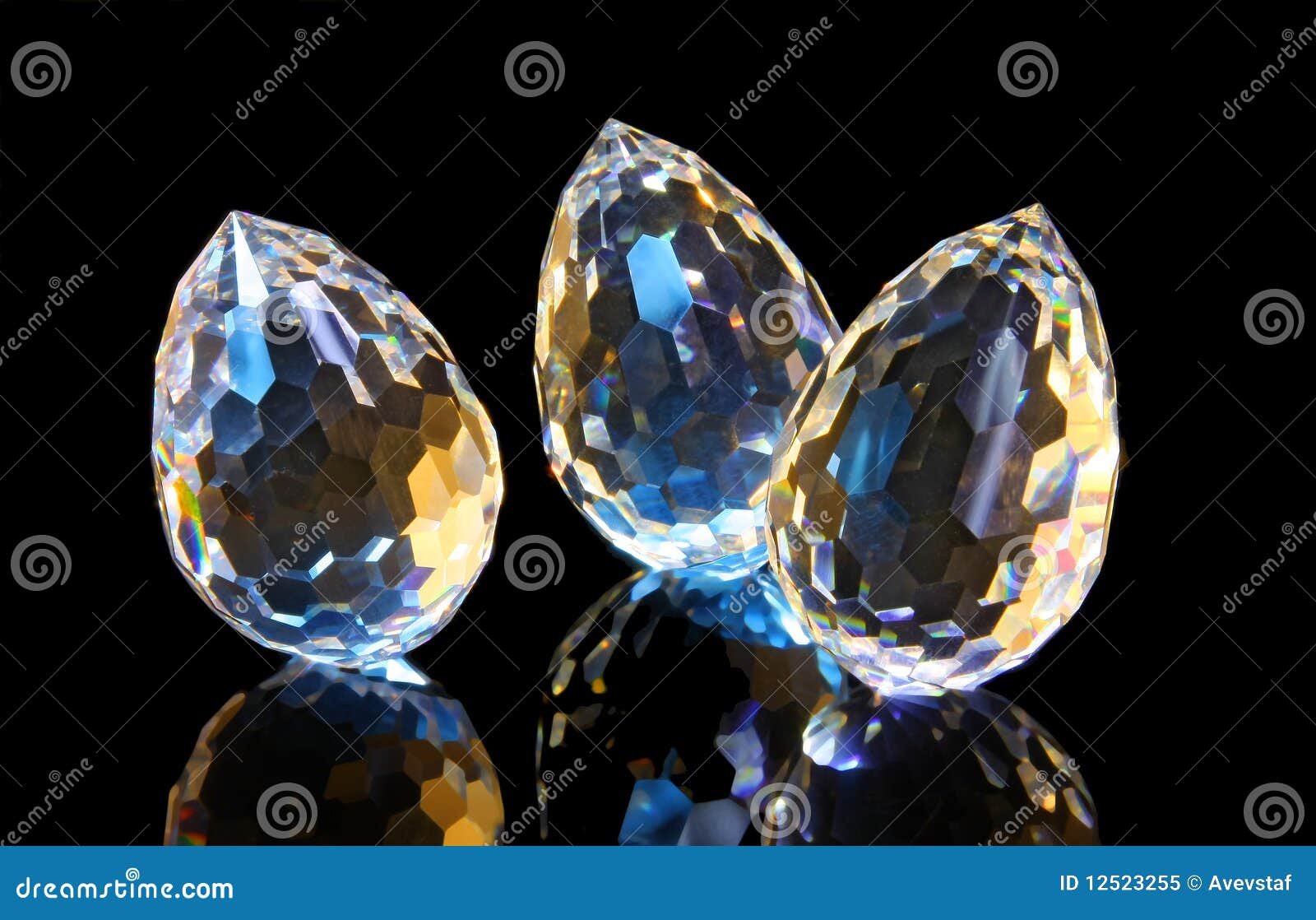 Magic cut crystals 1 stock image. Image of beauty, transparent - 12523255