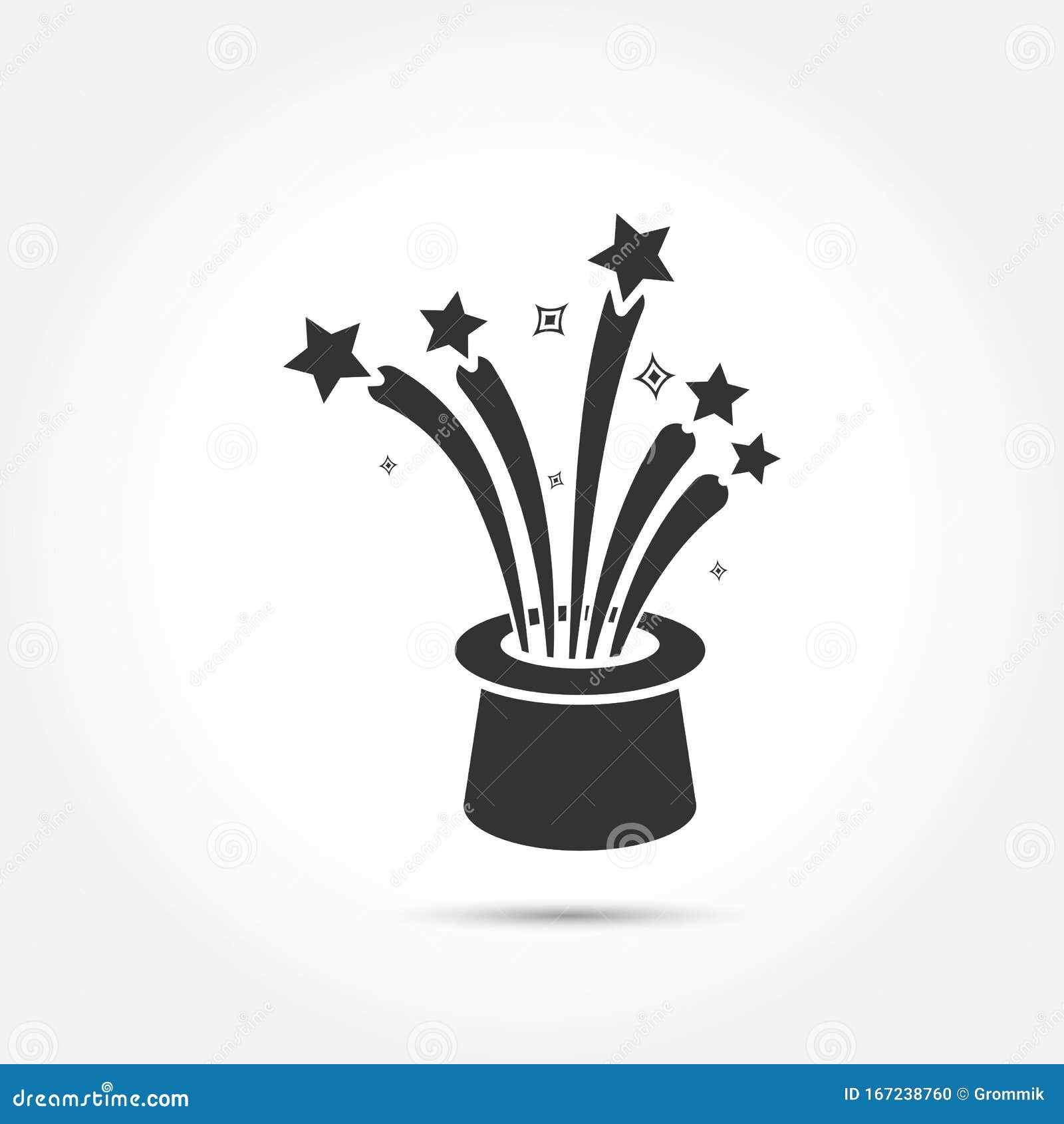 Magic Cylinder Icon. a Magic Cylinder Performs a Miracle or Magic. Flat ...