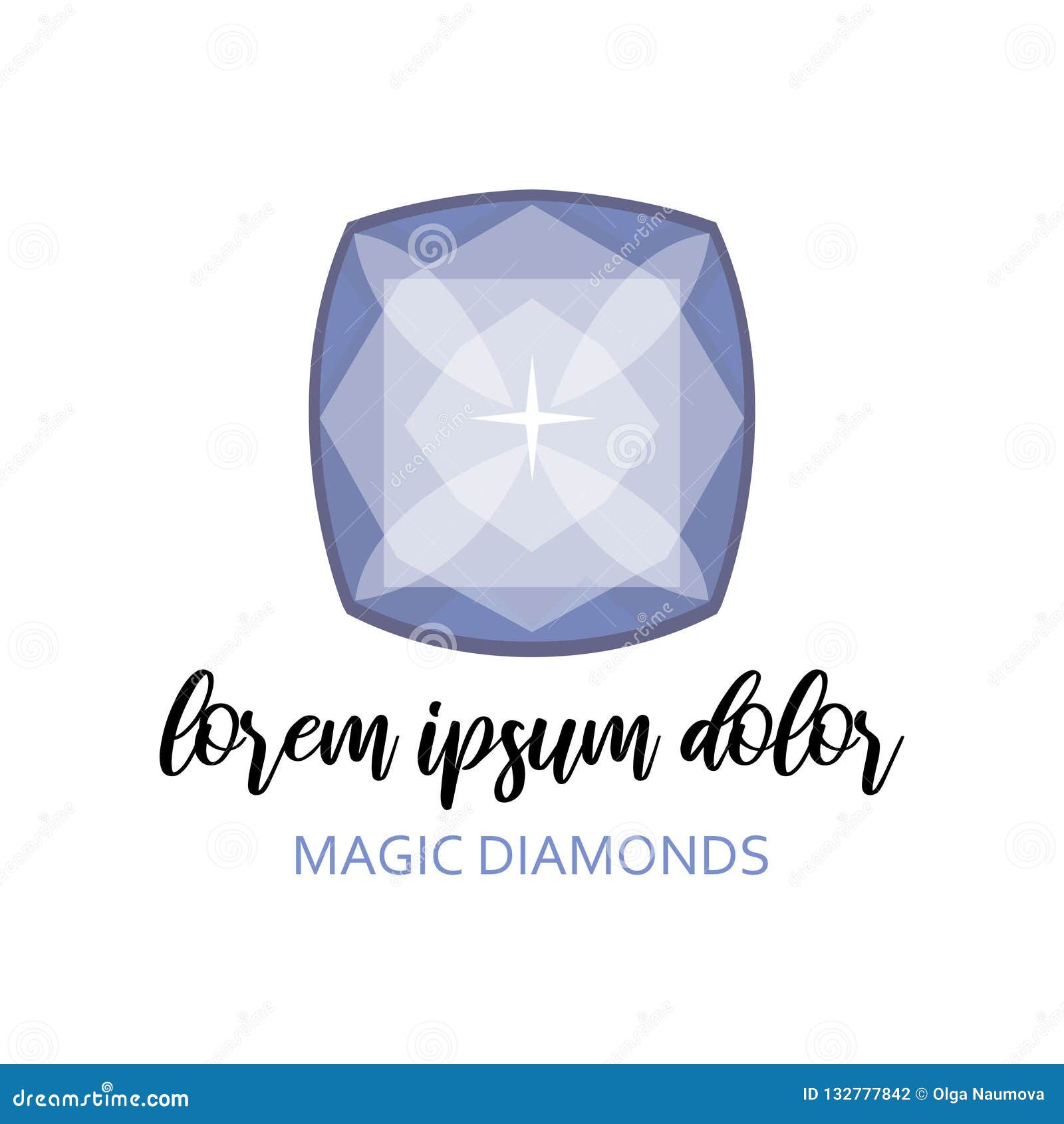 Magic Diamond with Beautiful Facets Created by Special Processing ...