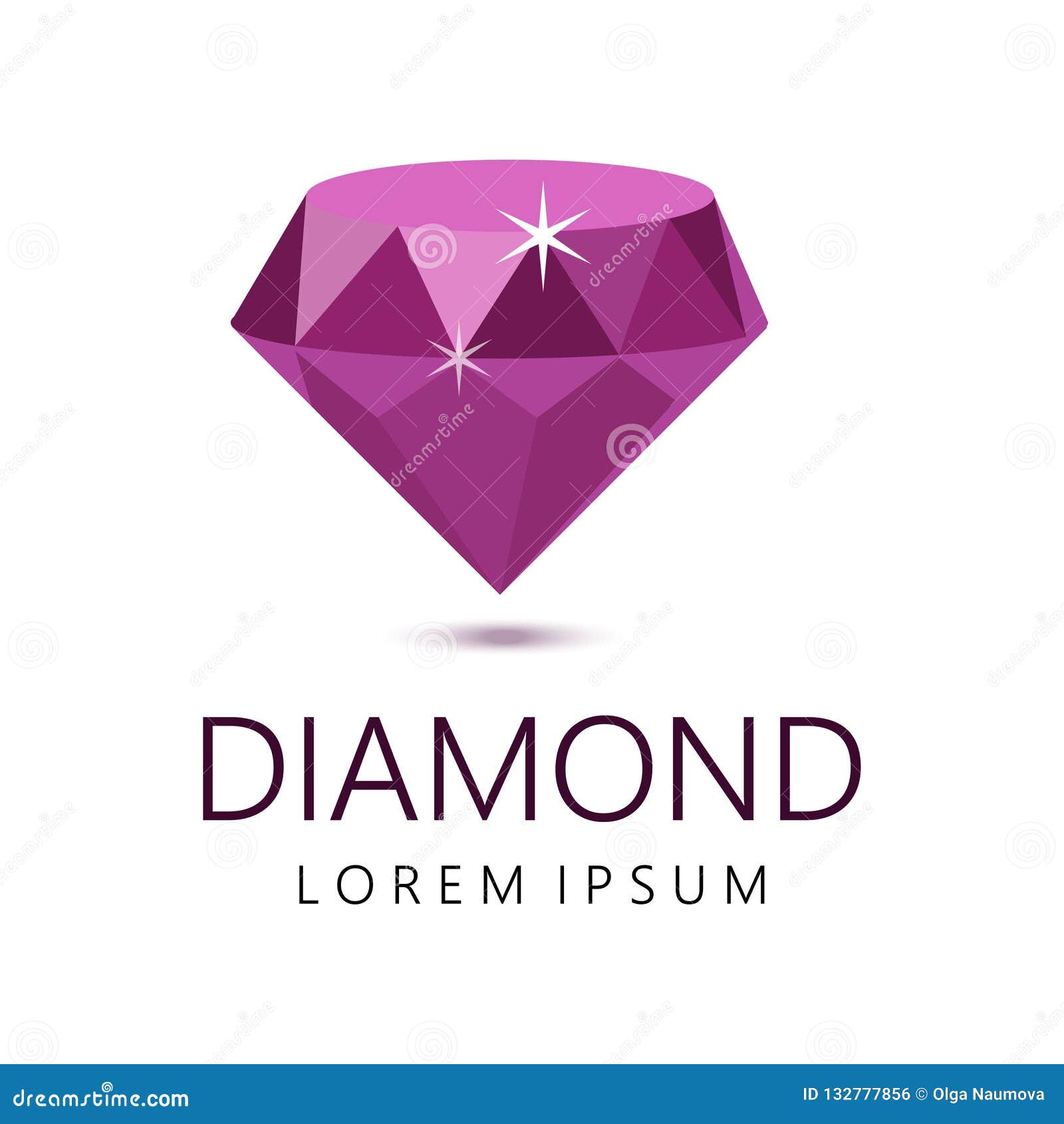 Magic Diamond with Beautiful Facets Created by Special Processing ...