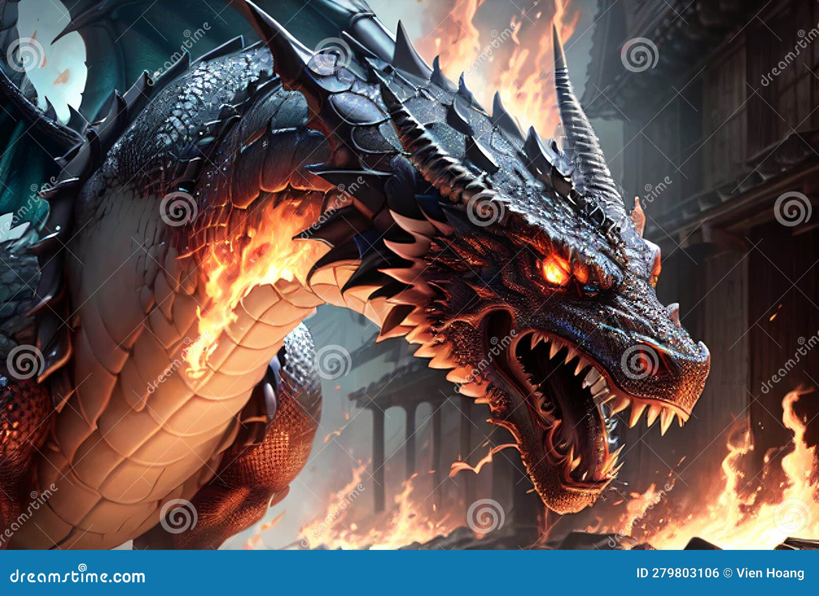 The Magic of the Dragon: Scales, Talons, Teeth, and Claws Stock ...