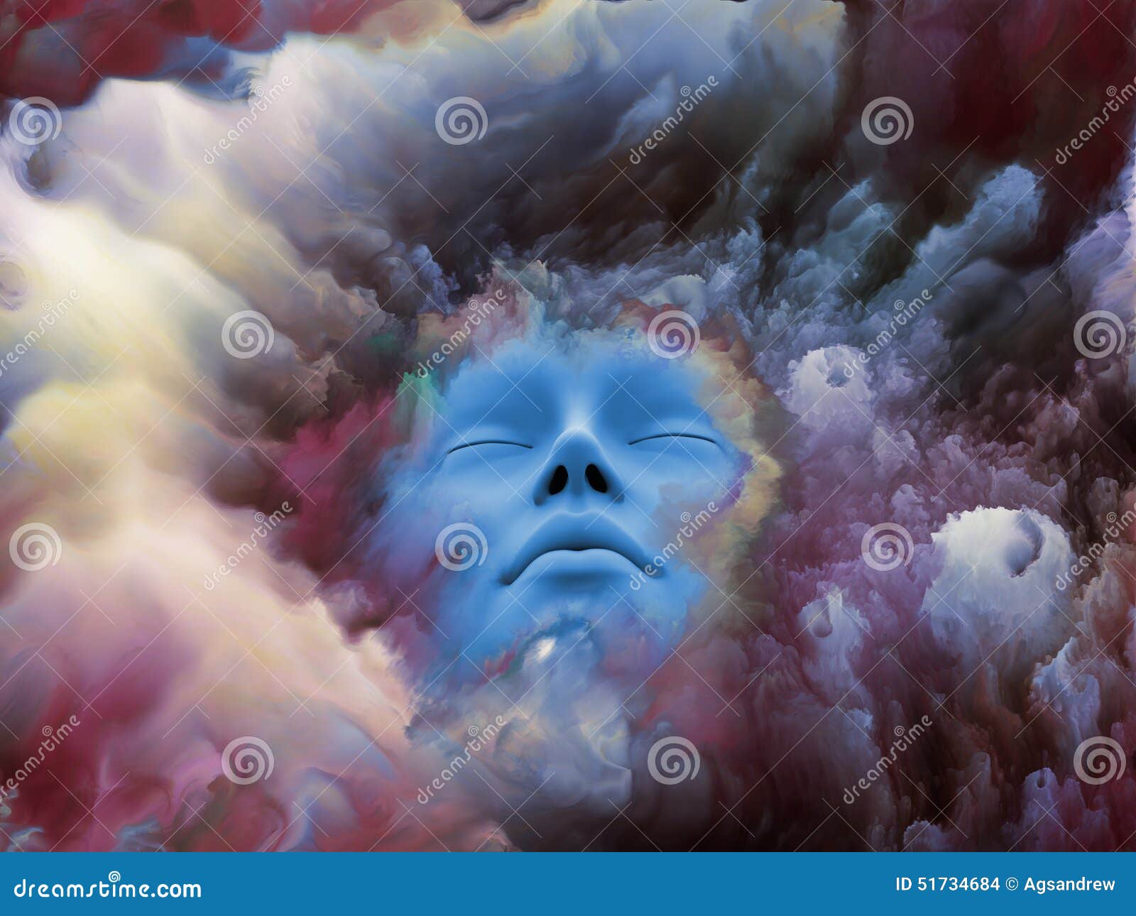 Magic of Dream stock illustration. Illustration of arithmetic - 51734684