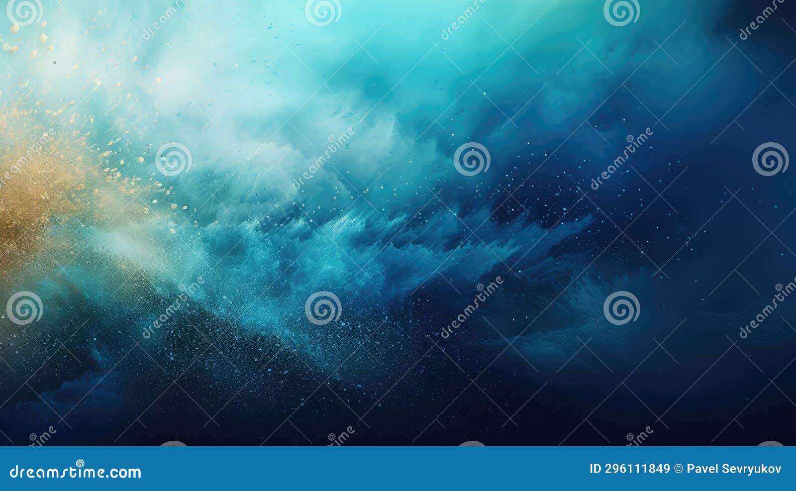 Magic dust blue particles stock illustration. Illustration of design ...