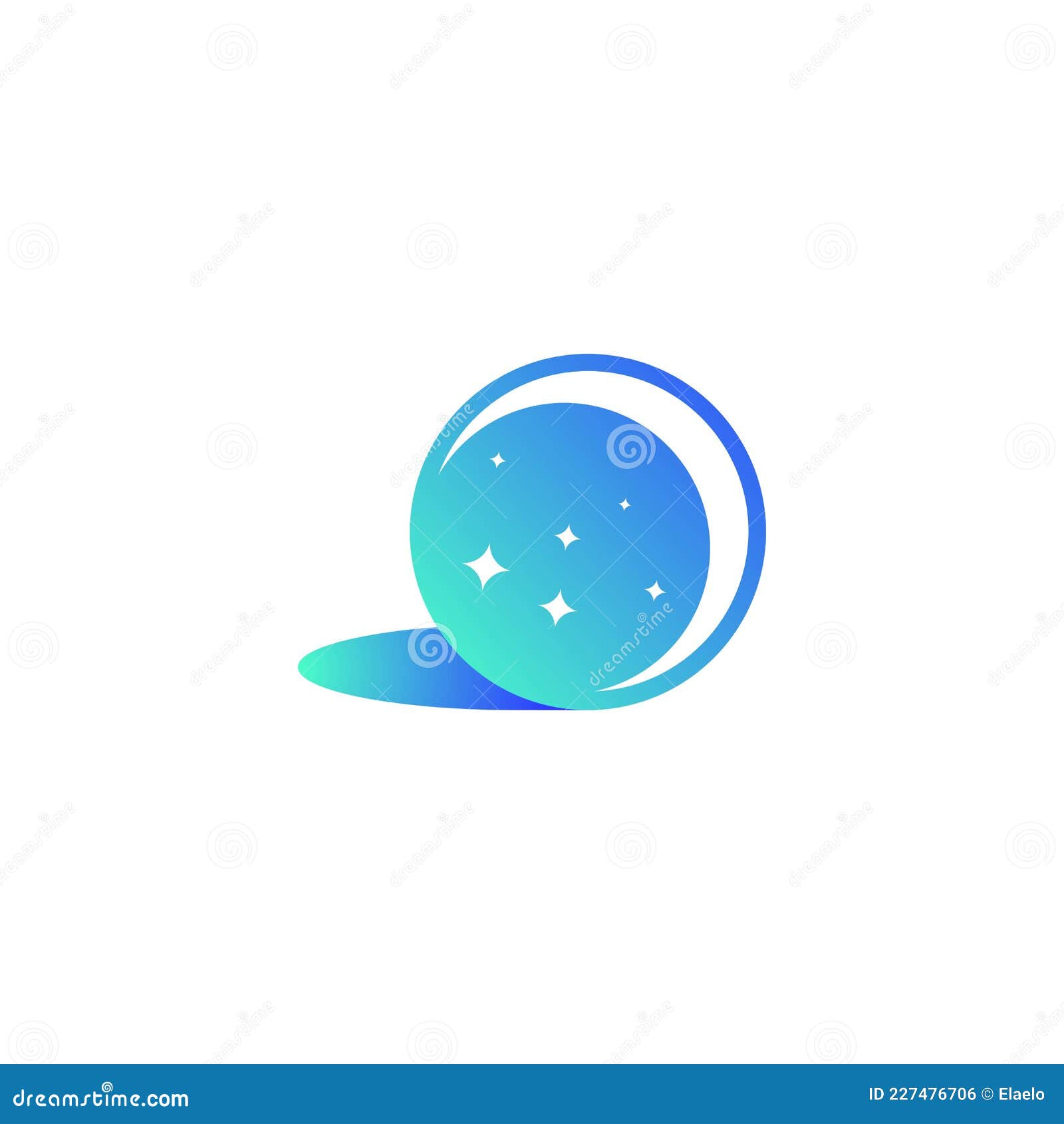 Magic Element Vector Icon Illustration Stock Vector - Illustration of ...