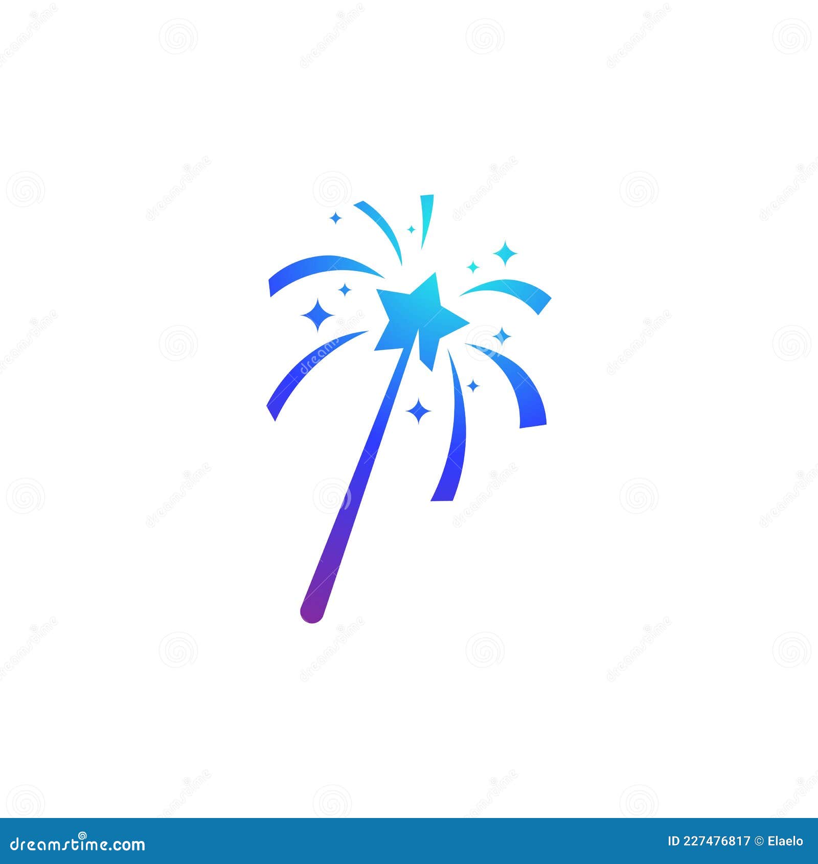 Magic Element Vector Icon Illustration Stock Vector - Illustration of ...
