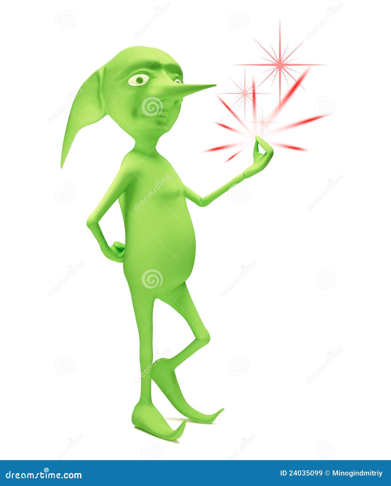 Magic Elf Royalty Free Stock Images - Image: 24035099