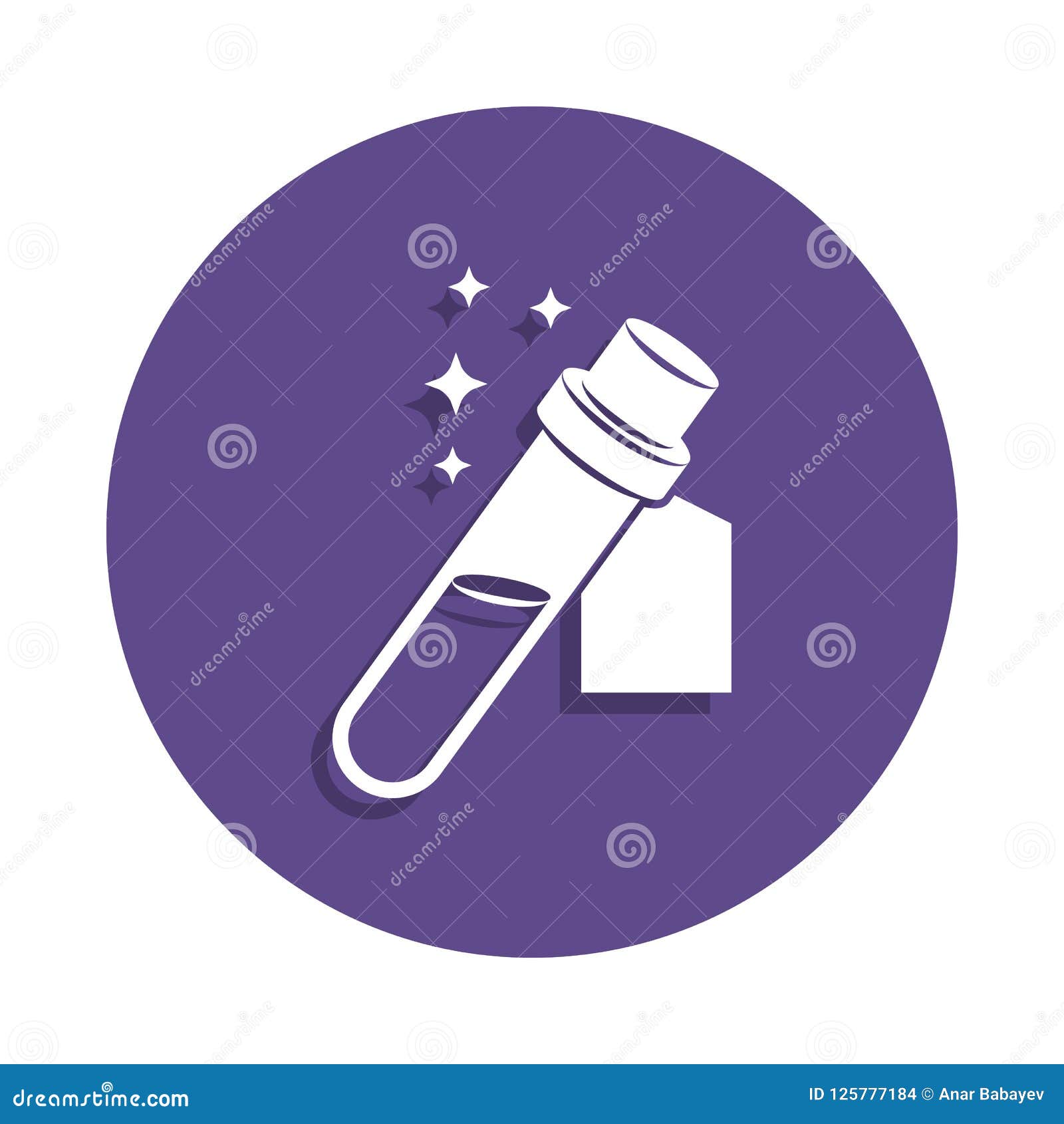 Magic Elixir Icon in Badge Style. One of Magic Collection Icon Can Be ...