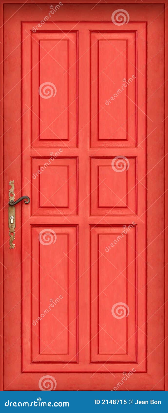 Magic entire red door stock image. Image of fancy, black - 2148715