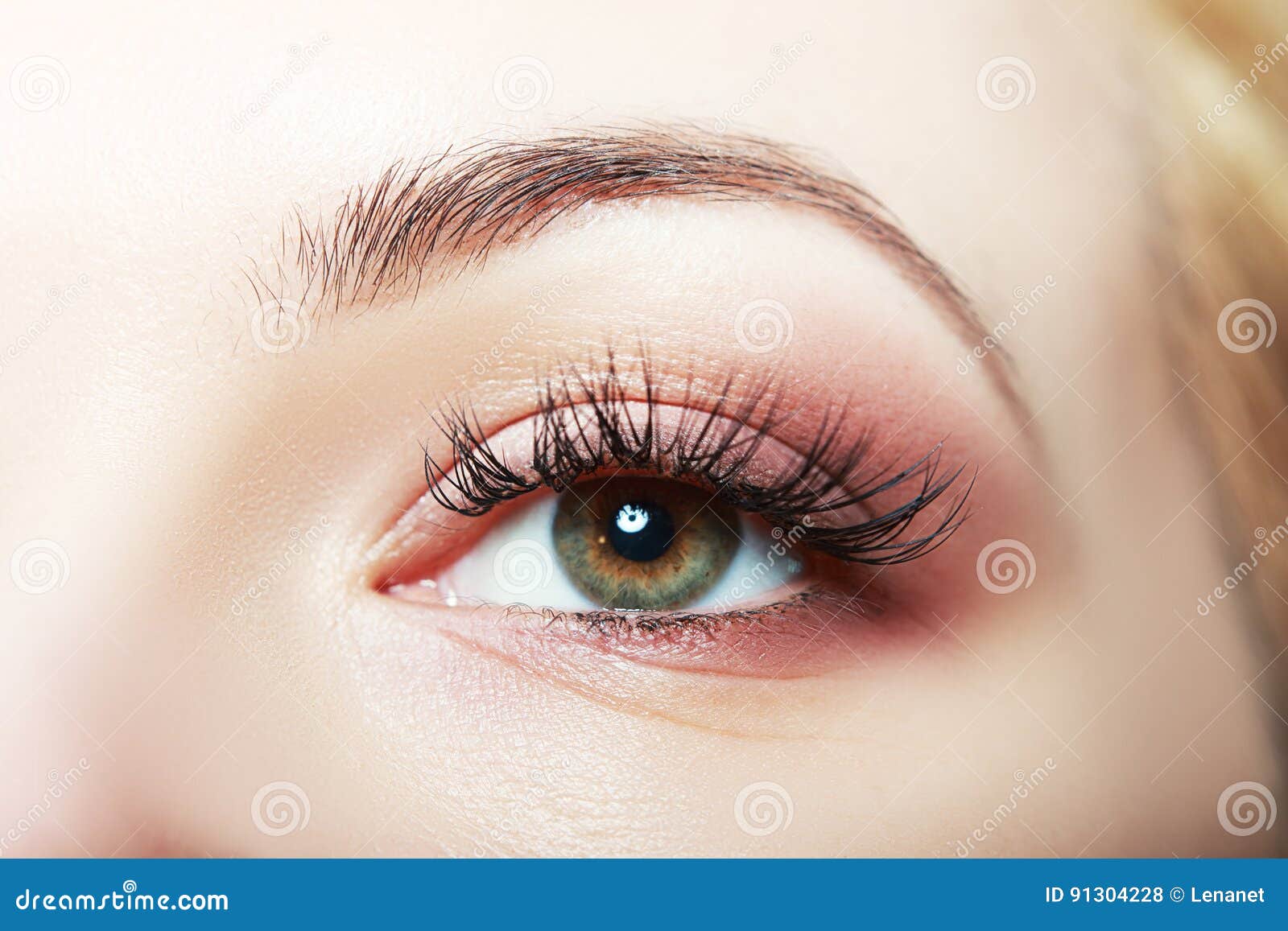 Magic eyes stock photo. Image of pupil, skin, cosmetics - 91304228