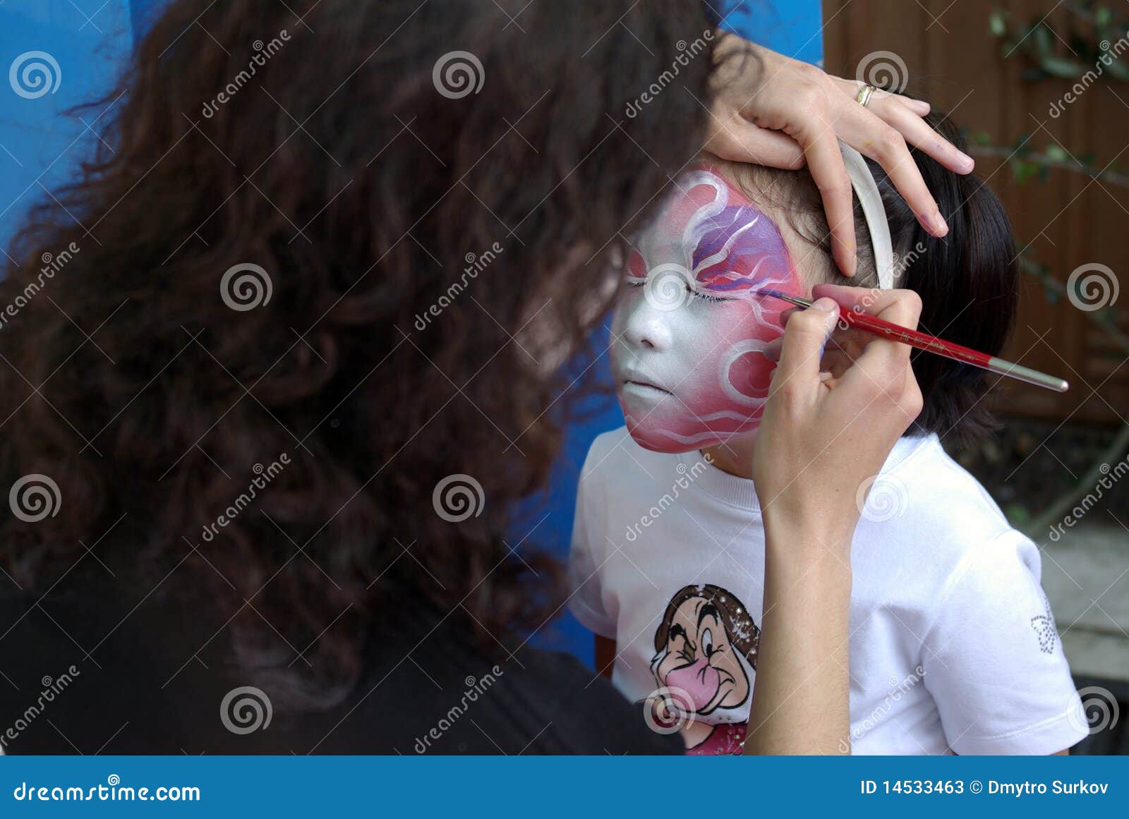 Magic face editorial stock photo. Image of circus, beauty - 14533463