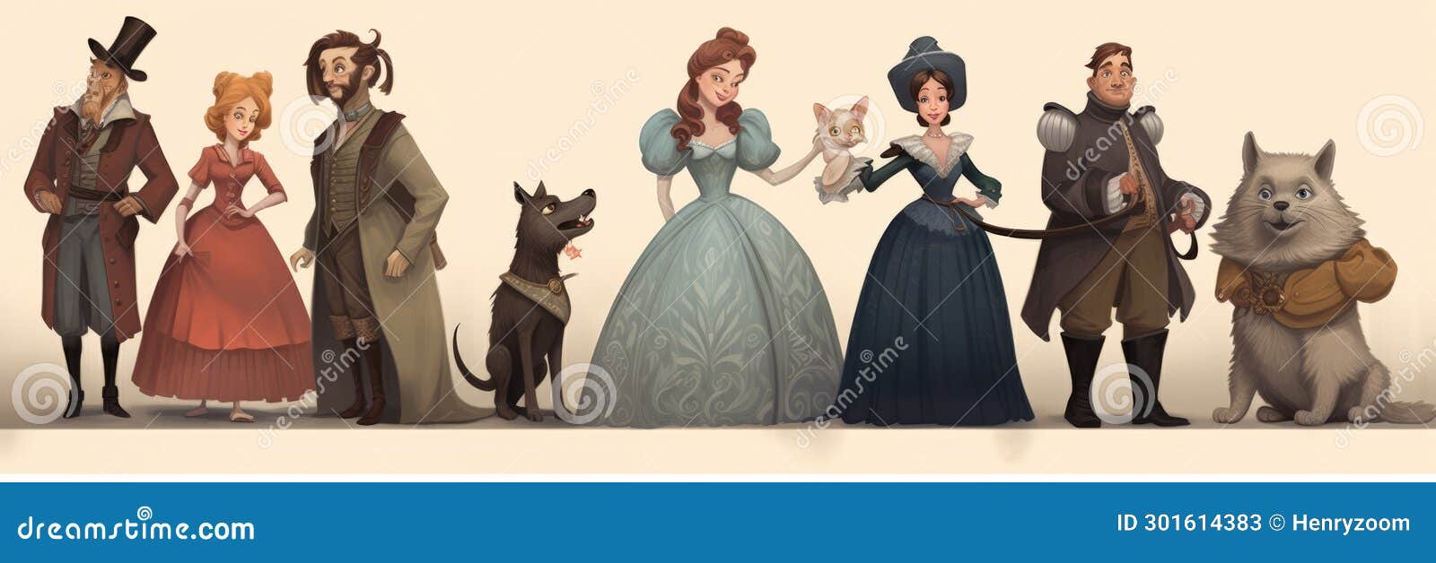 Magic Fairy Tale Characters Stock Image - Image of fairy, costume ...