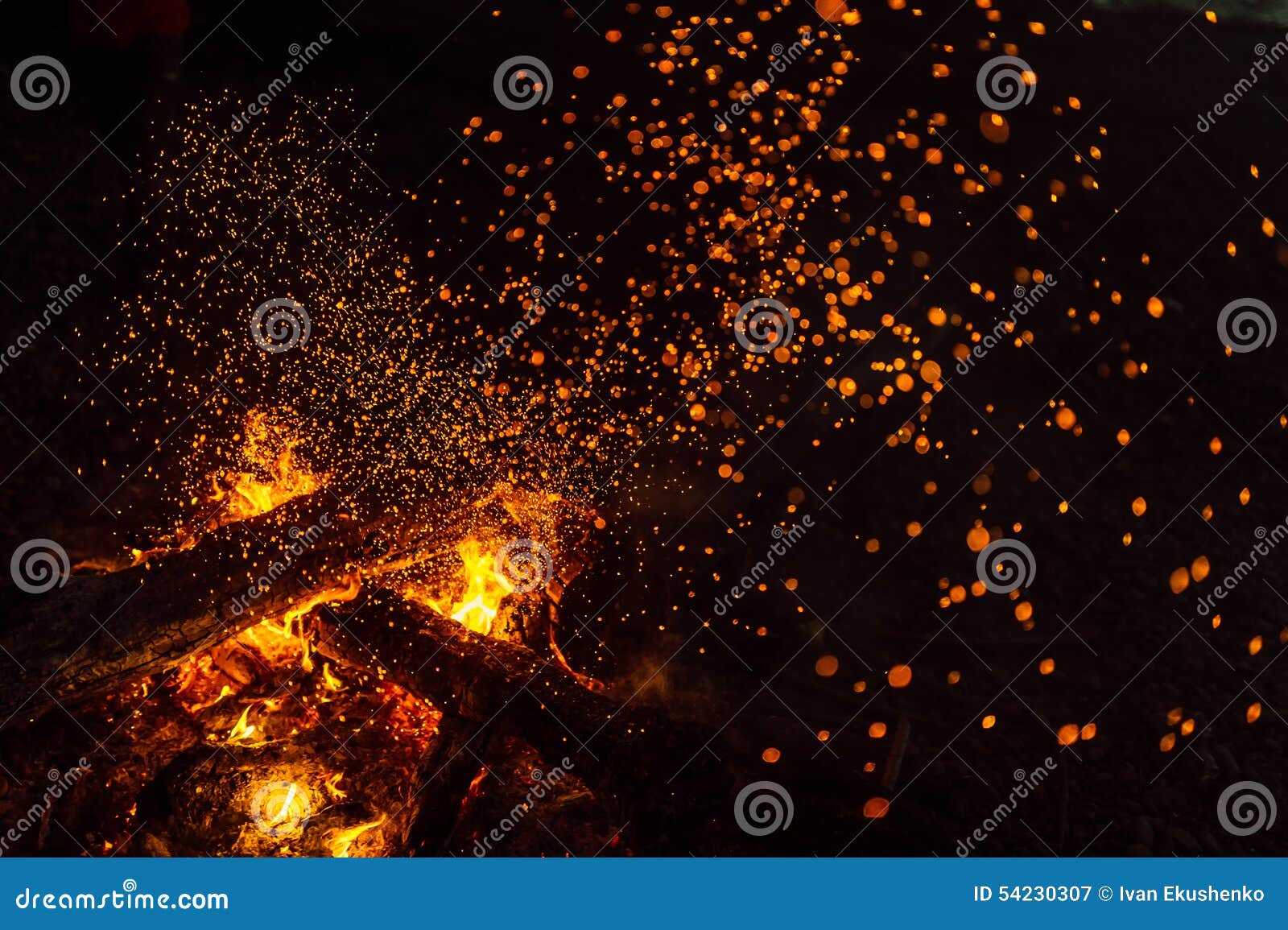 Magic fire stock image. Image of great, magic, flint - 54230307