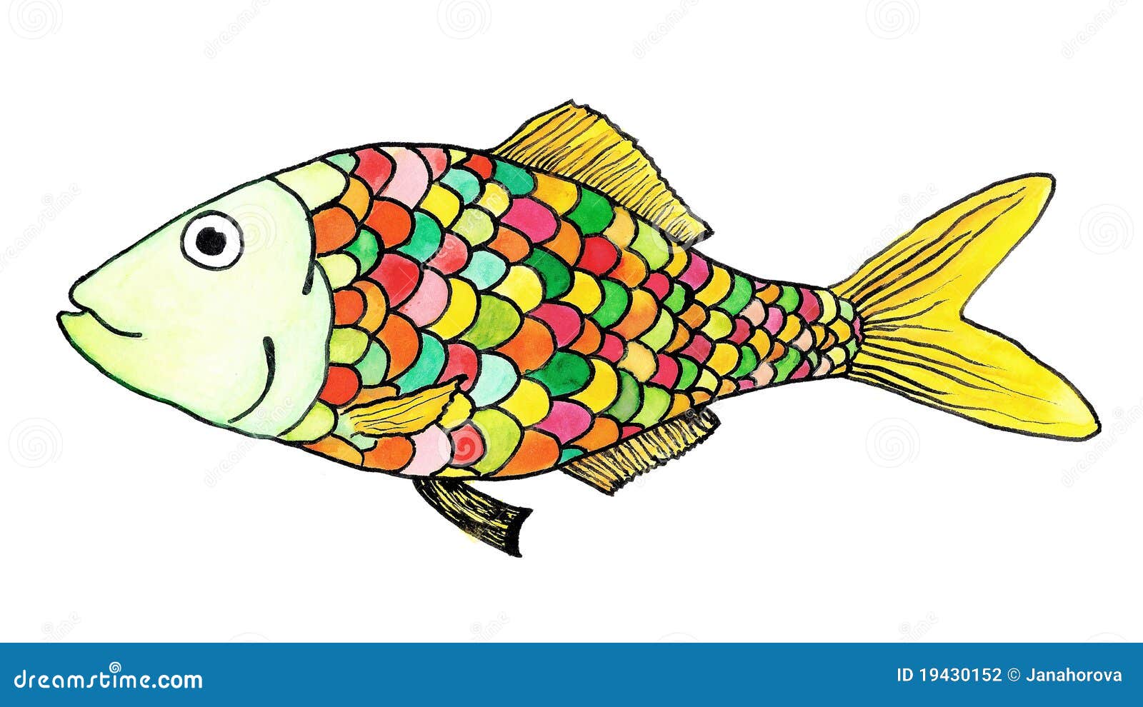 Magic fish stock photo. Image of cute, animal, magical - 19430152