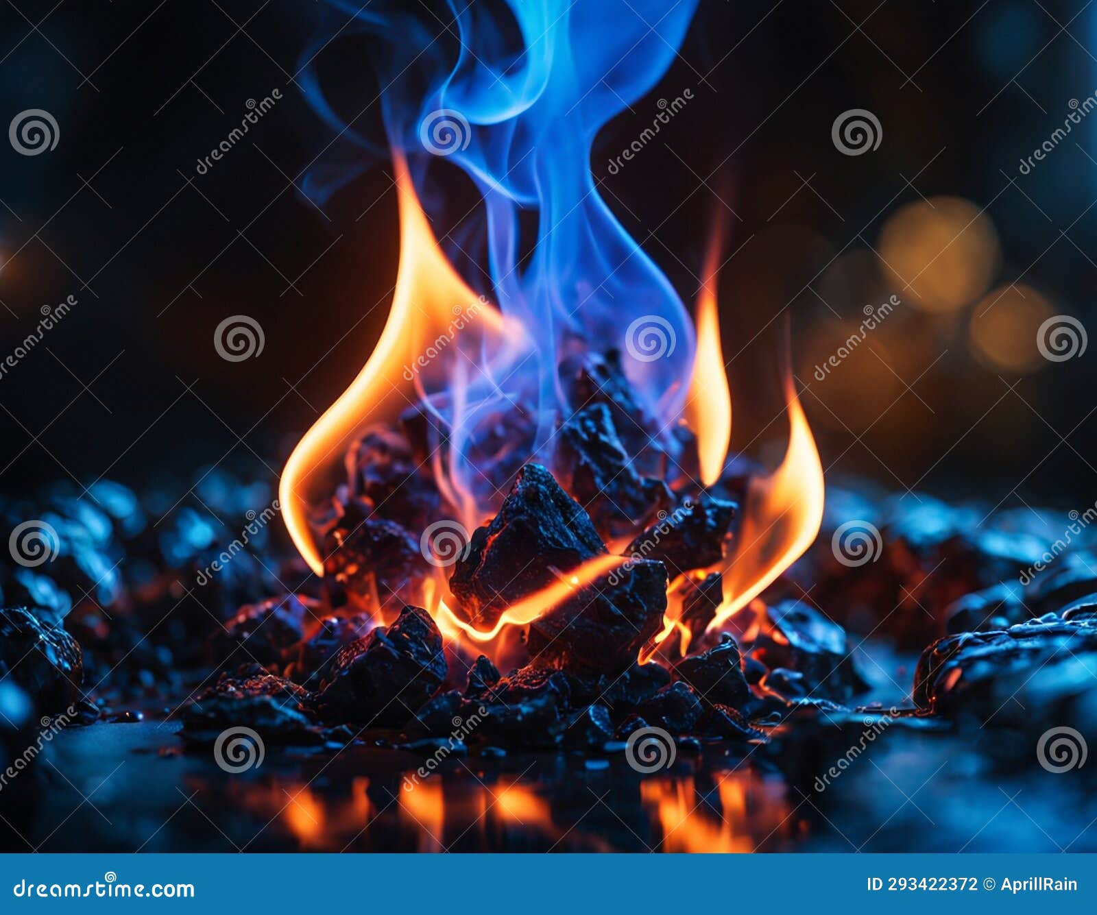 Magic Flame stock photo. Image of colors, motion, software - 293422372