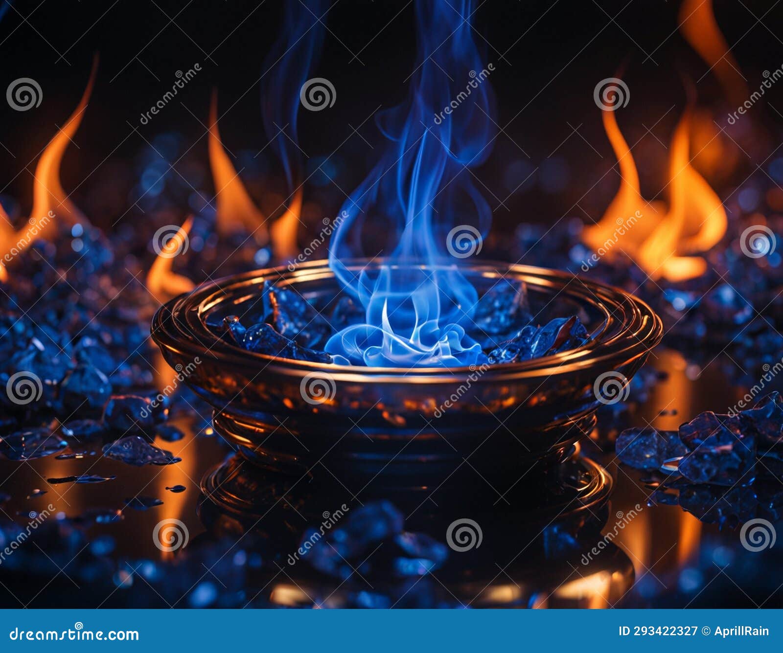 Magic Flame stock image. Image of danger, carpet, burning - 293422327
