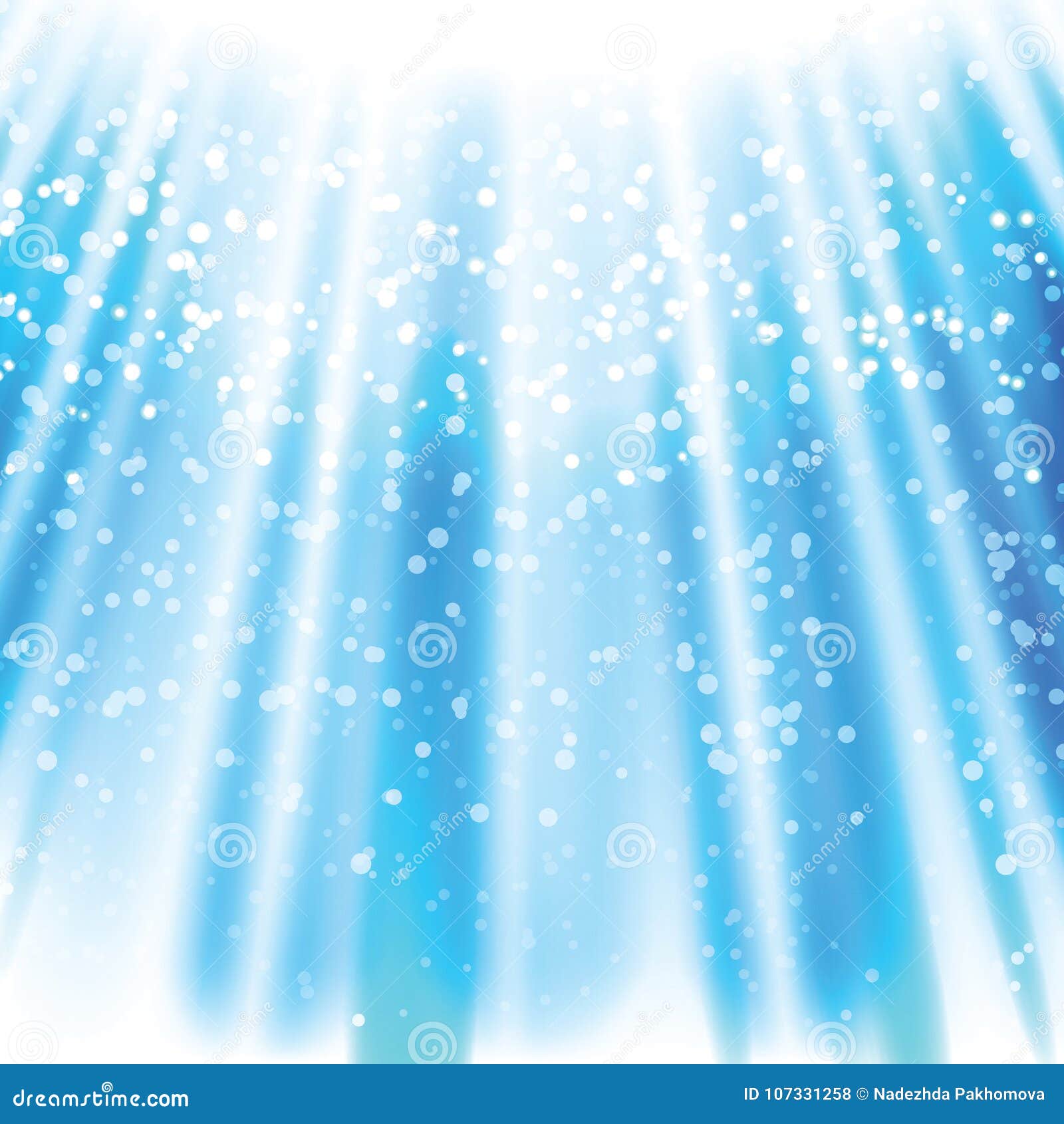 Magic Flash of Light on a Blue Background Stock Vector - Illustration ...