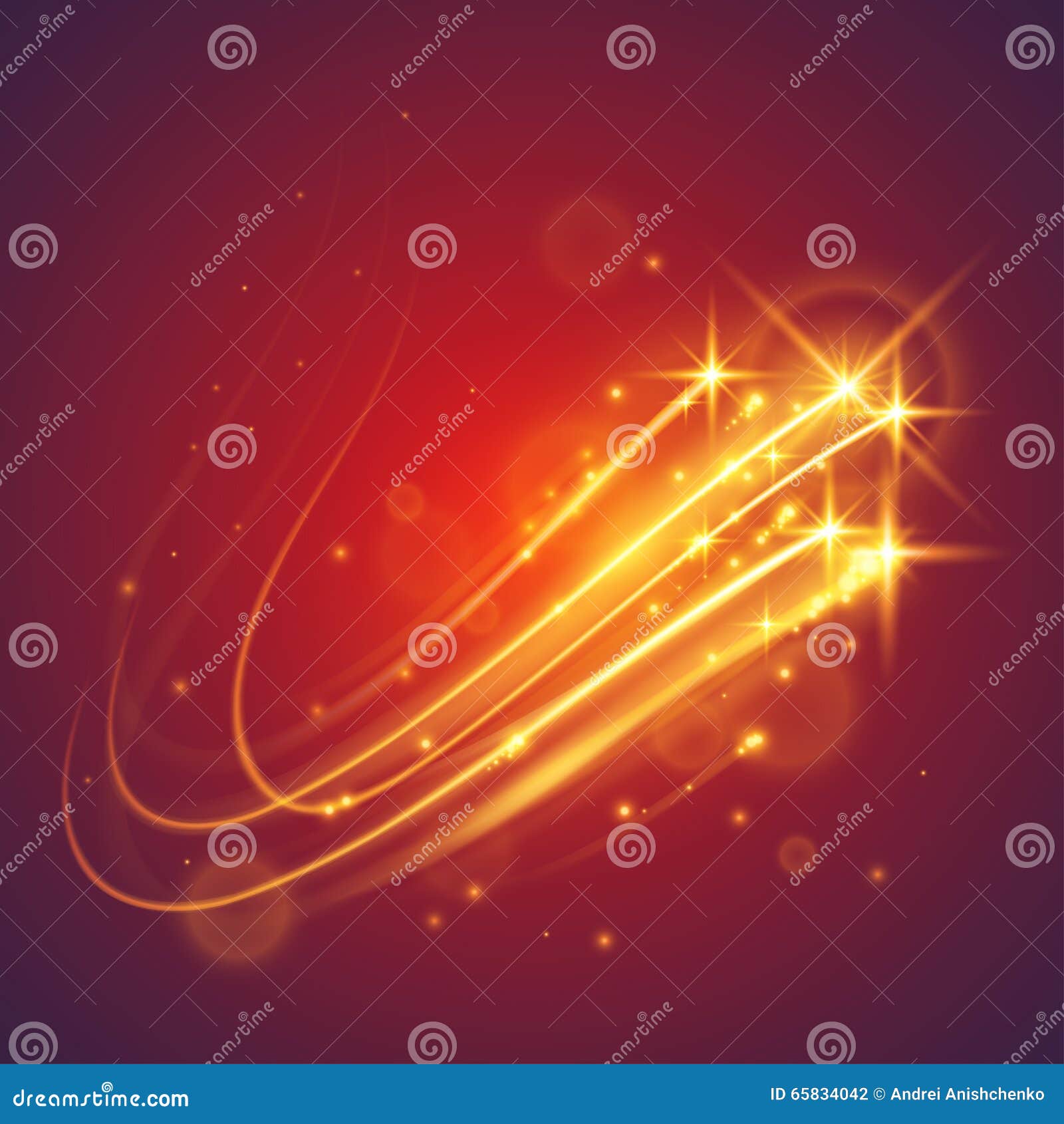 Magic flying stars stock vector. Illustration of futuristic - 65834042