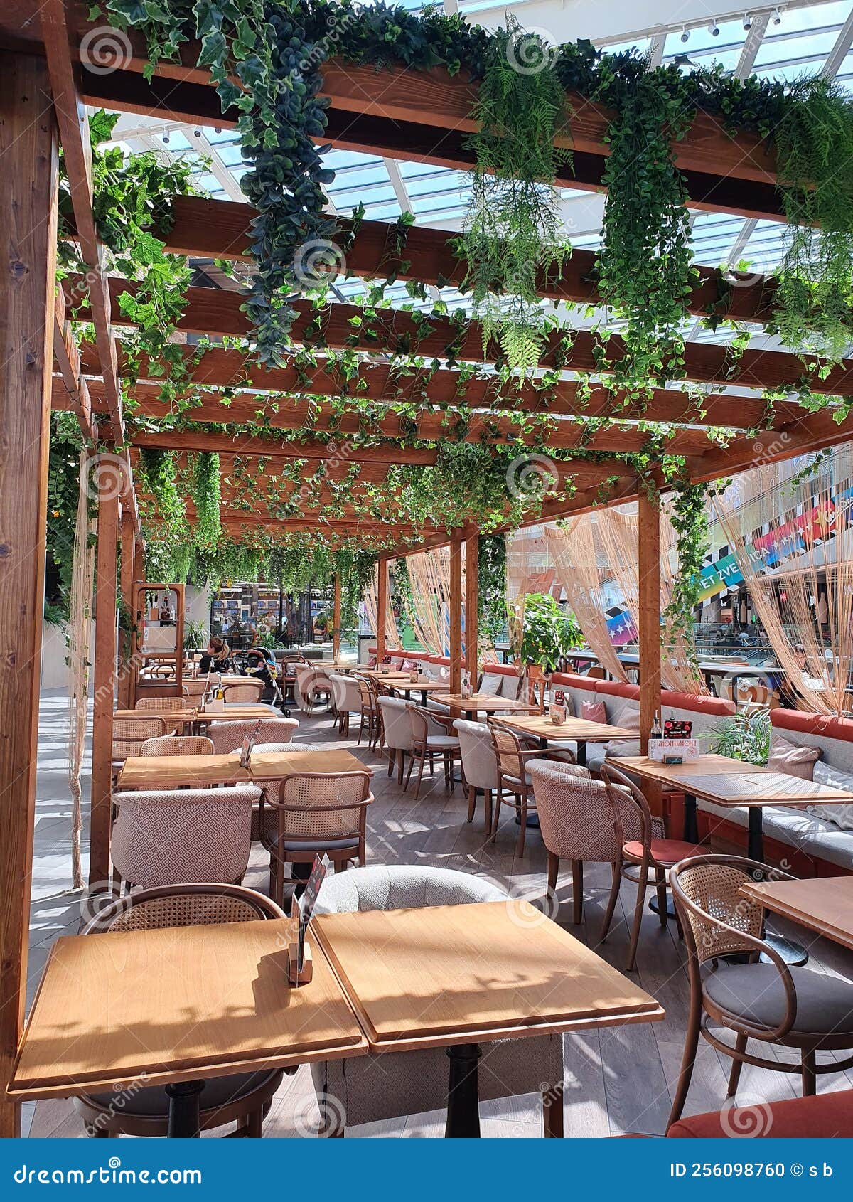 Magic forest restaurant stock photo. Image of chair - 256098760