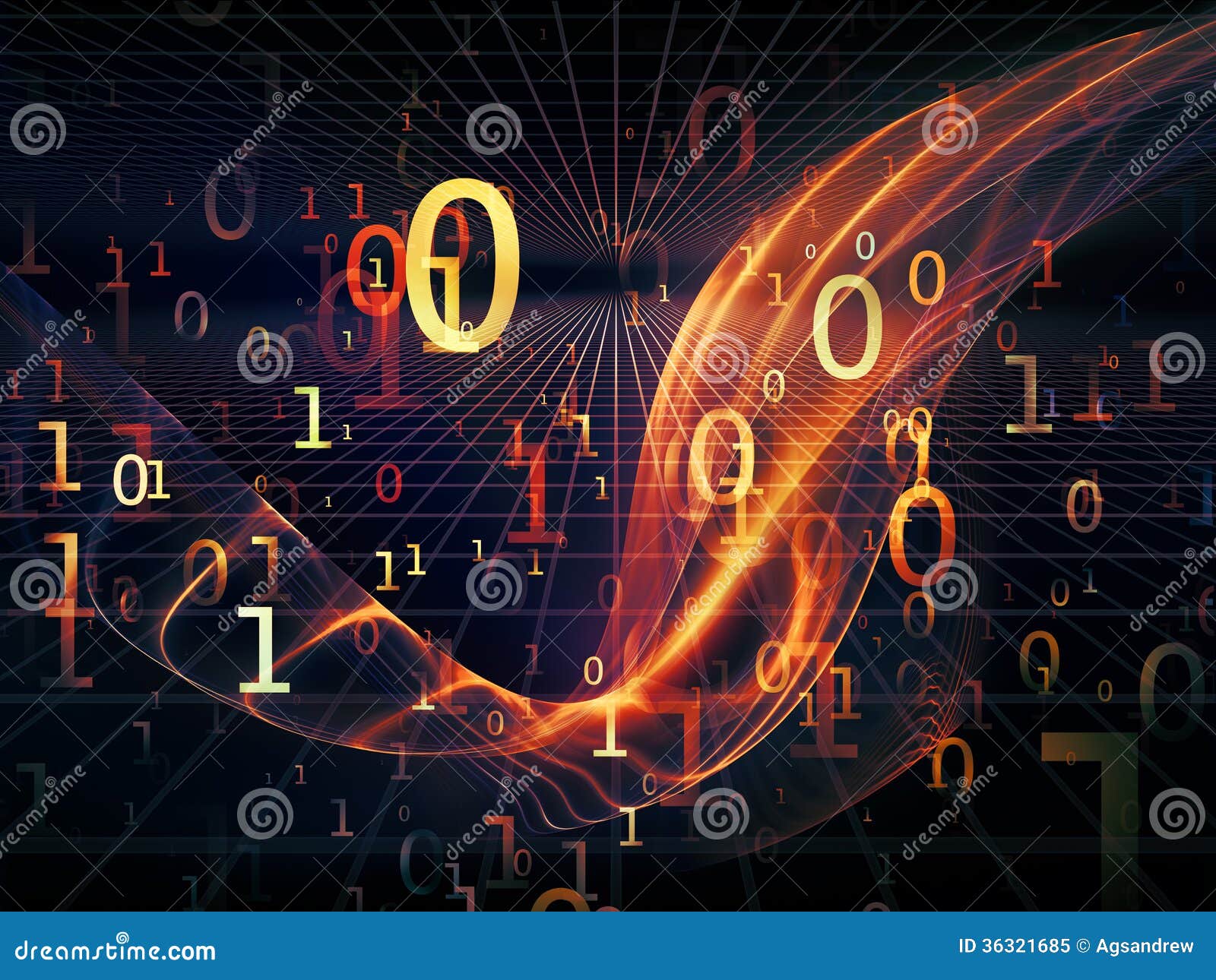 Magic of Fractal Realms stock image. Image of design - 36321685