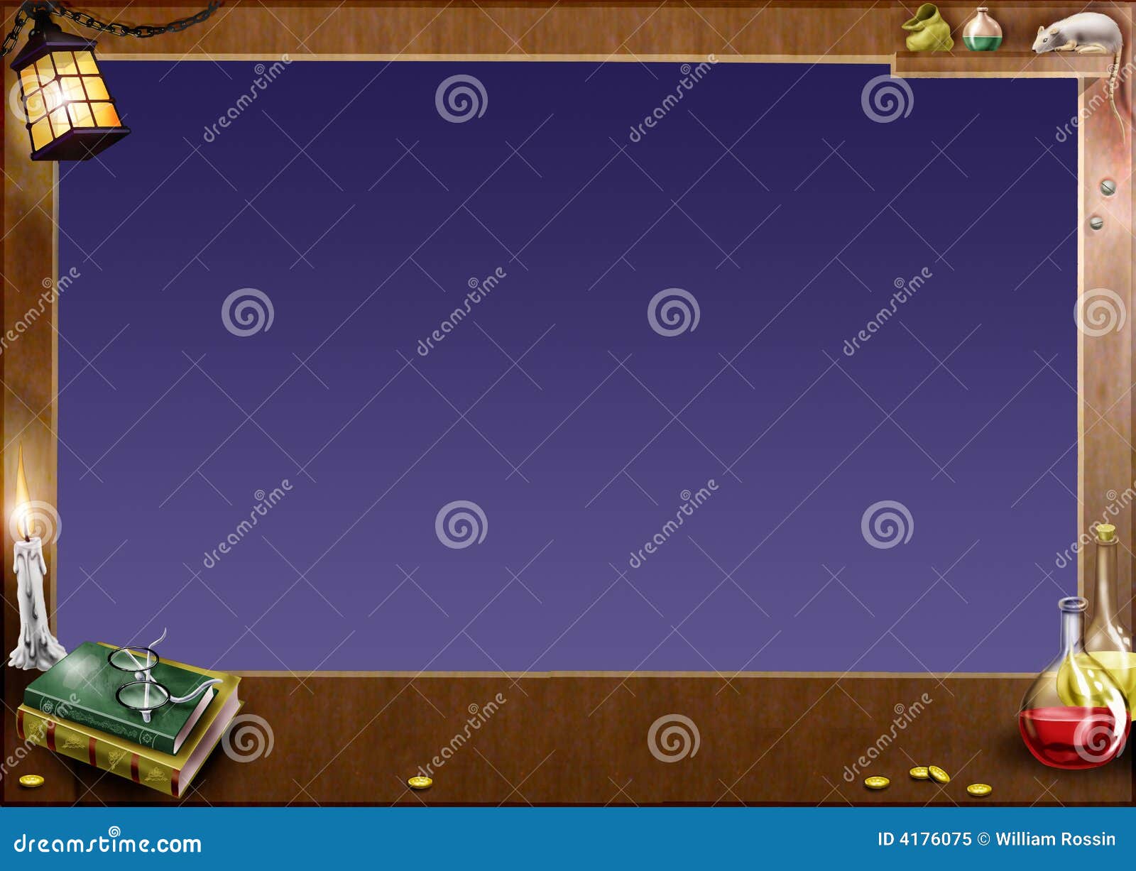 Magic Frame - Horizontal Royalty-Free Stock Photo | CartoonDealer.com ...