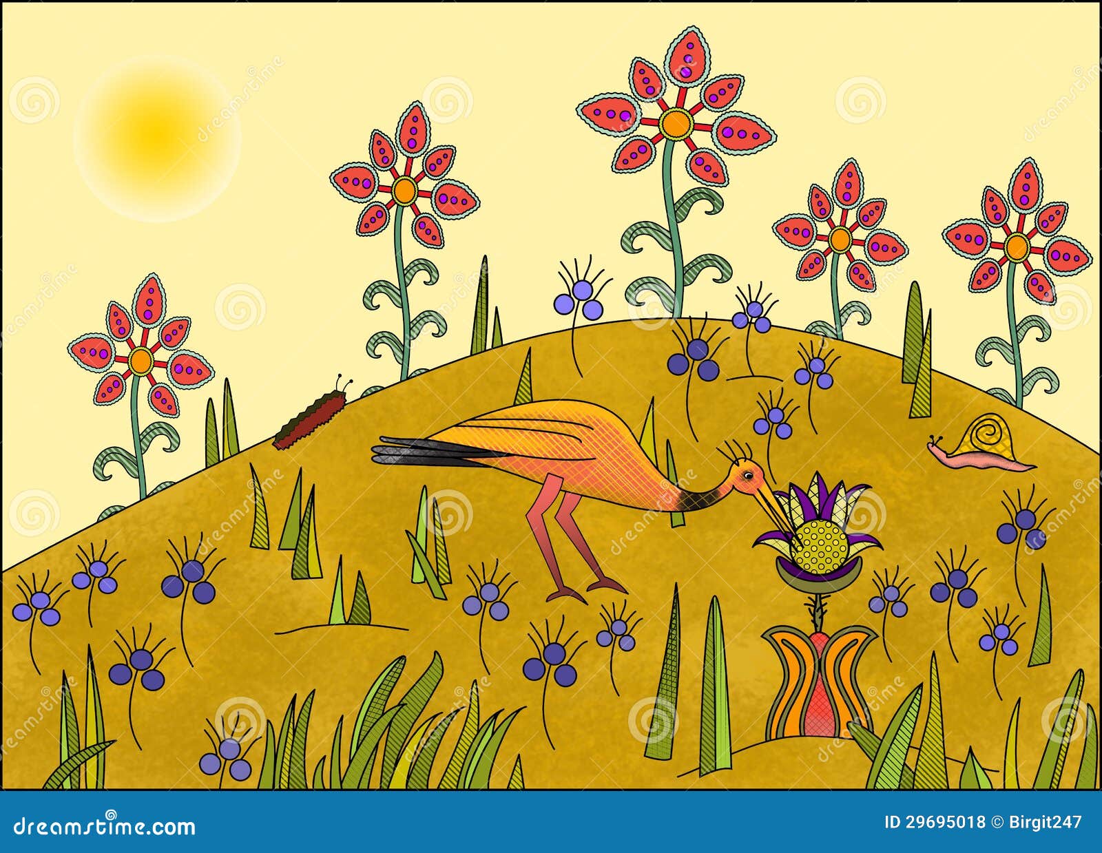 Magic Garden stock illustration. Illustration of fresh - 29695018
