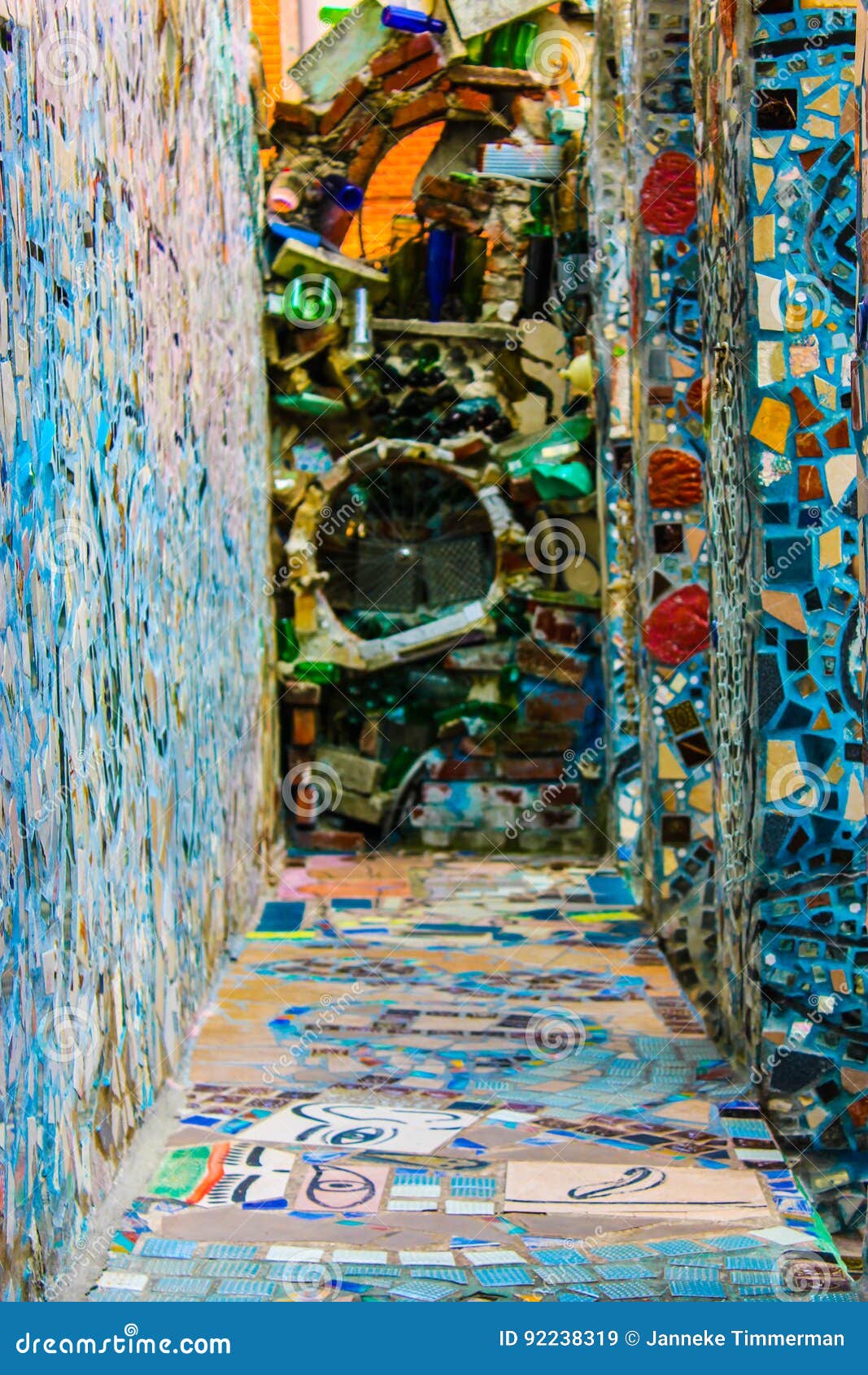 Magic gardens editorial stock image. Image of mosaic - 92238319