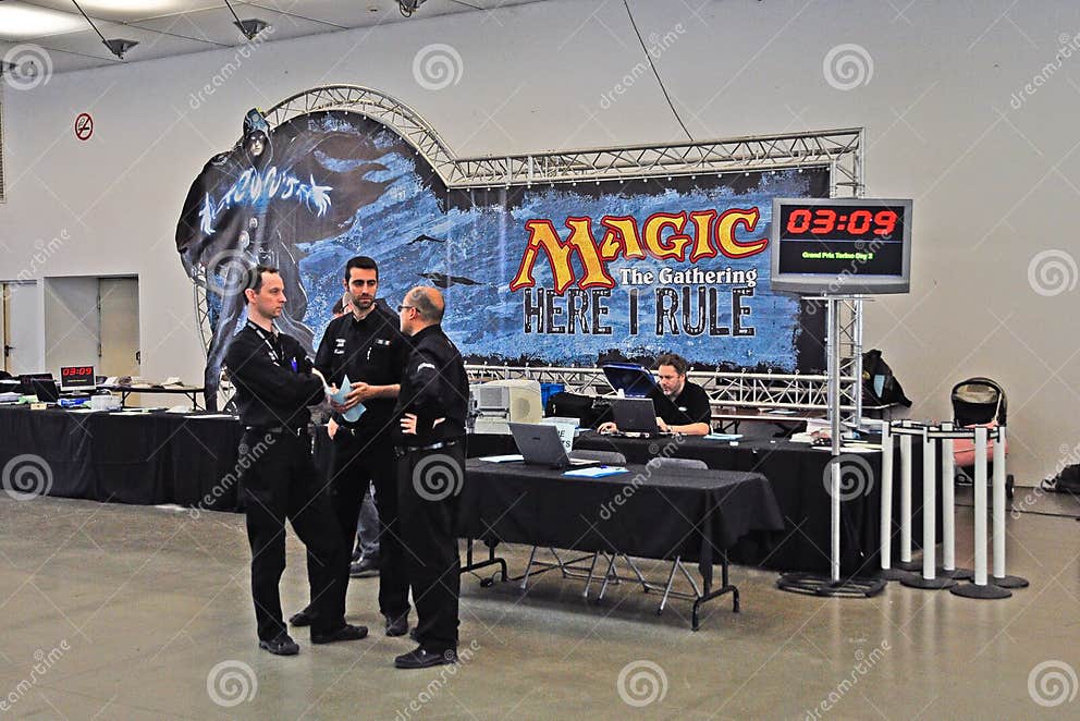 Magic: the Gathering - Grand Prix Turin 2012 Editorial Image - Image of ...