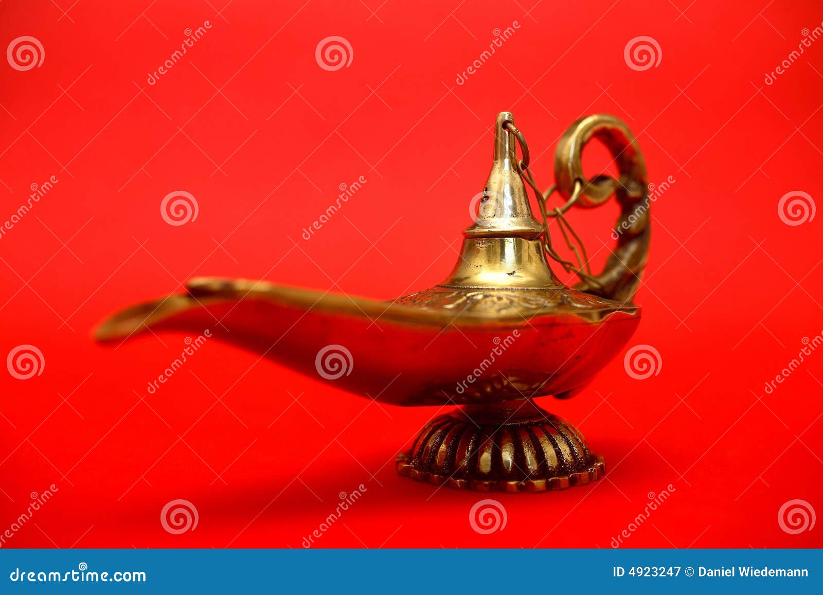 Magic Genie Lamp stock image. Image of golden, genie, metal - 4923247