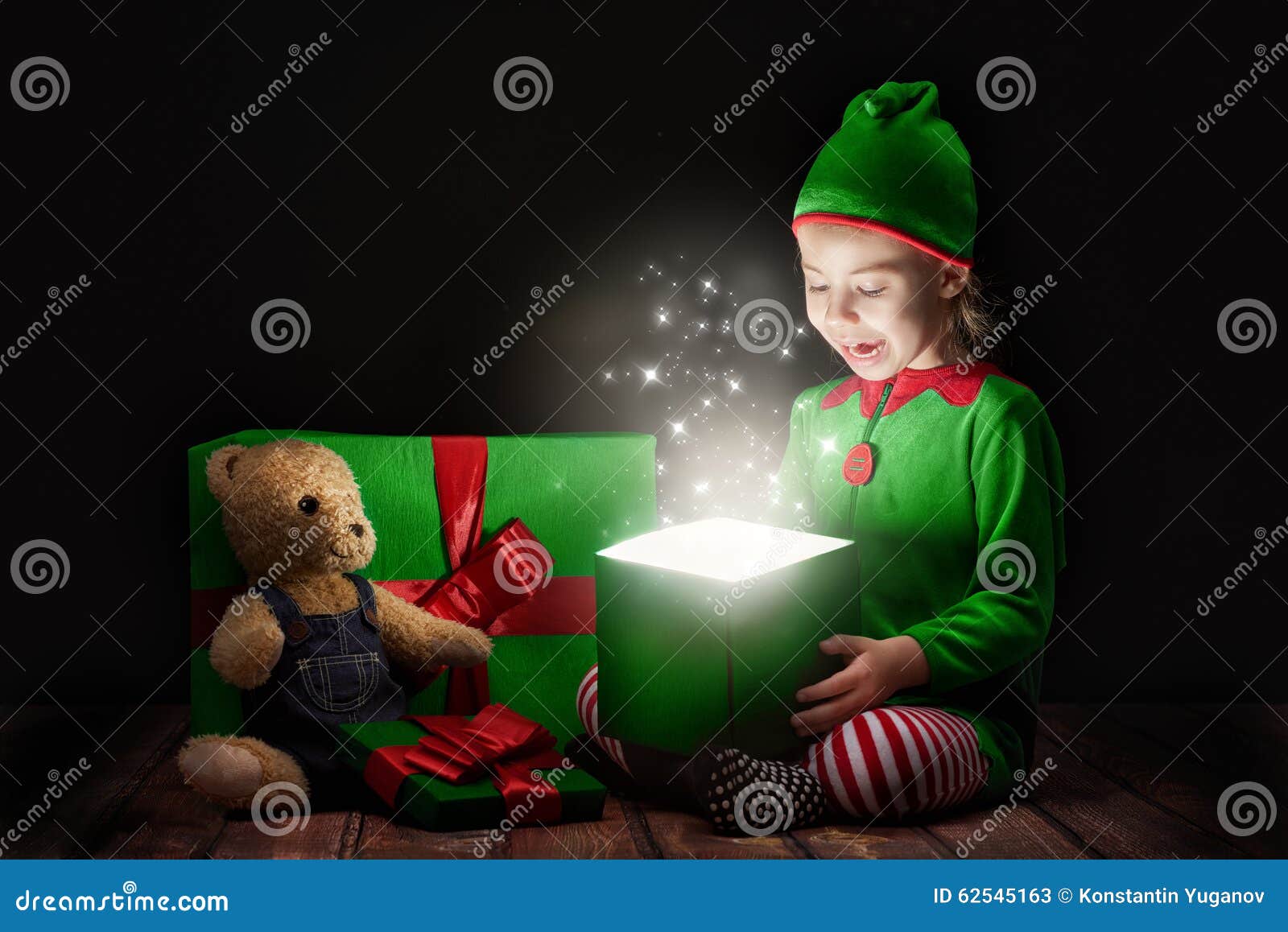 Magic gift box stock image. Image of magical, magic, childhood - 62545163