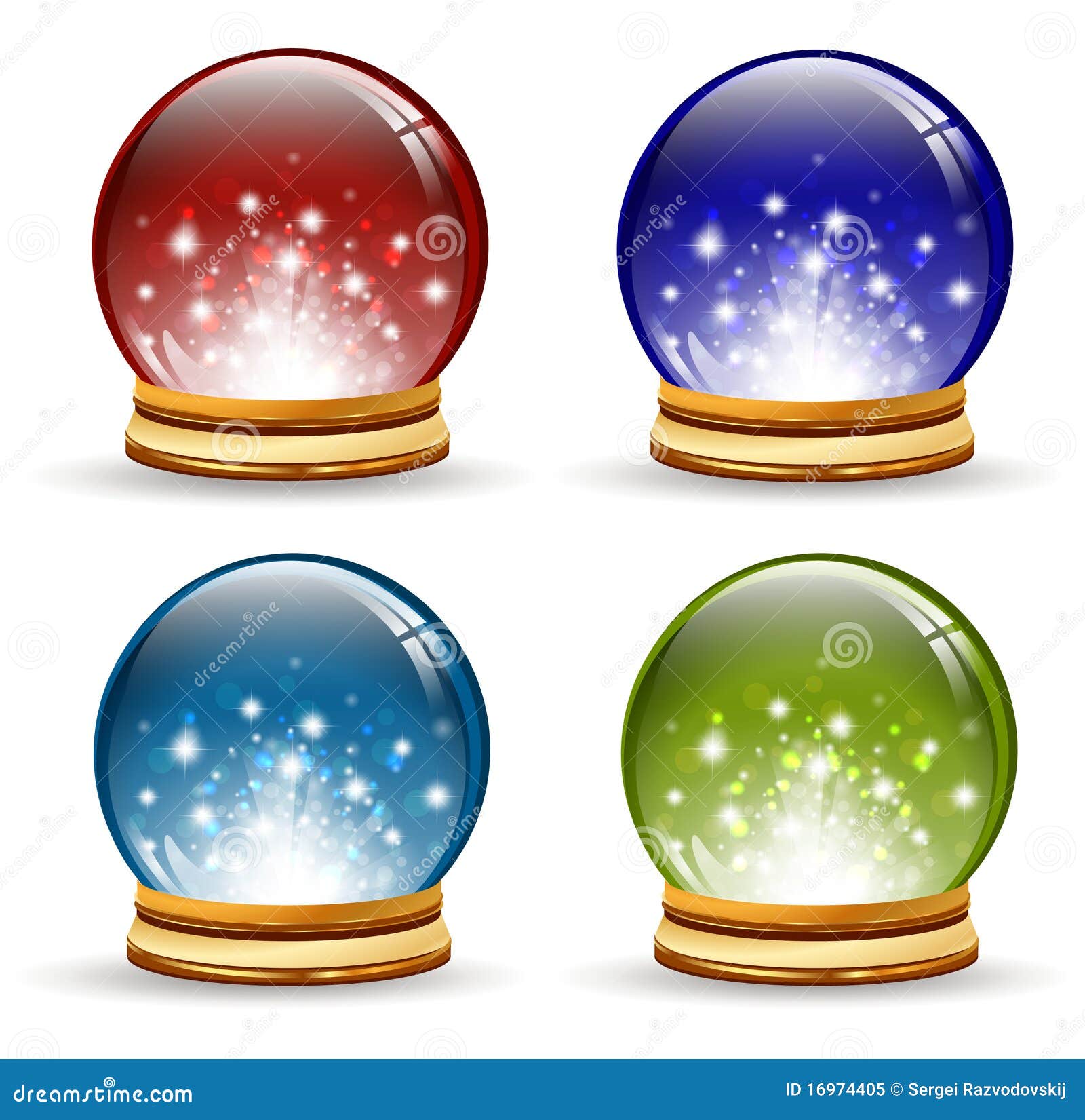 Magic globe stock vector. Illustration of greeting, bauble - 16974405