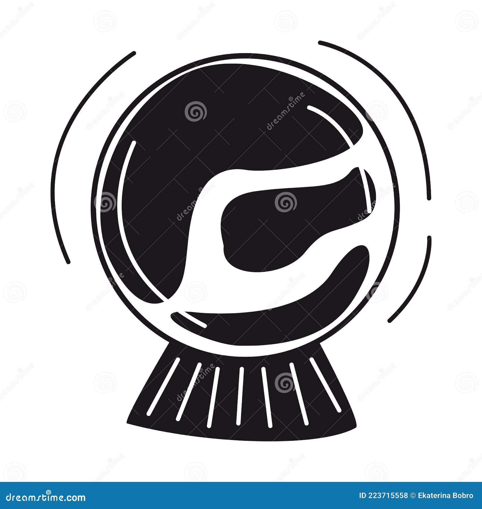 Magic Of Predictions Set, Gypsy Reading Destiny With Crystal Ball And ...