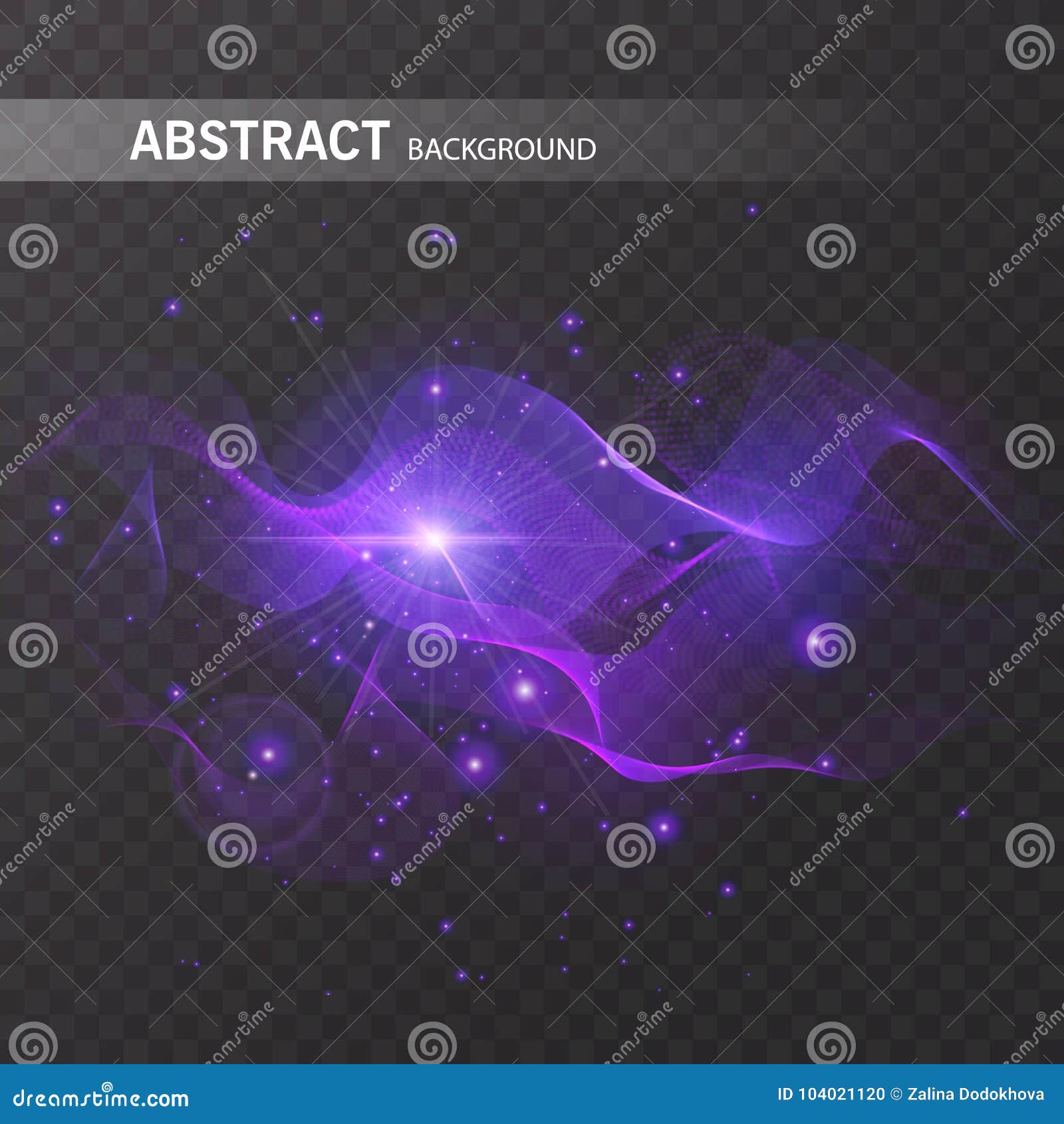 Magic Glowing Effect on Transparent Background for Your Design ...