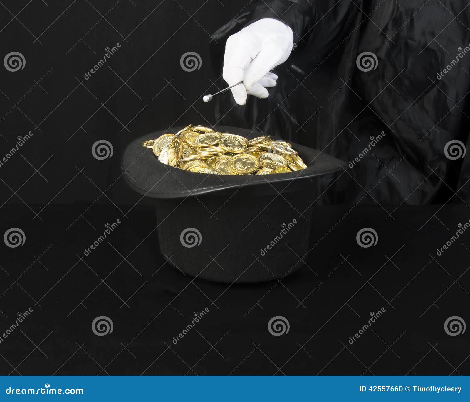 Magic Gold stock photo. Image of costume, fantasy, shiny - 42557660