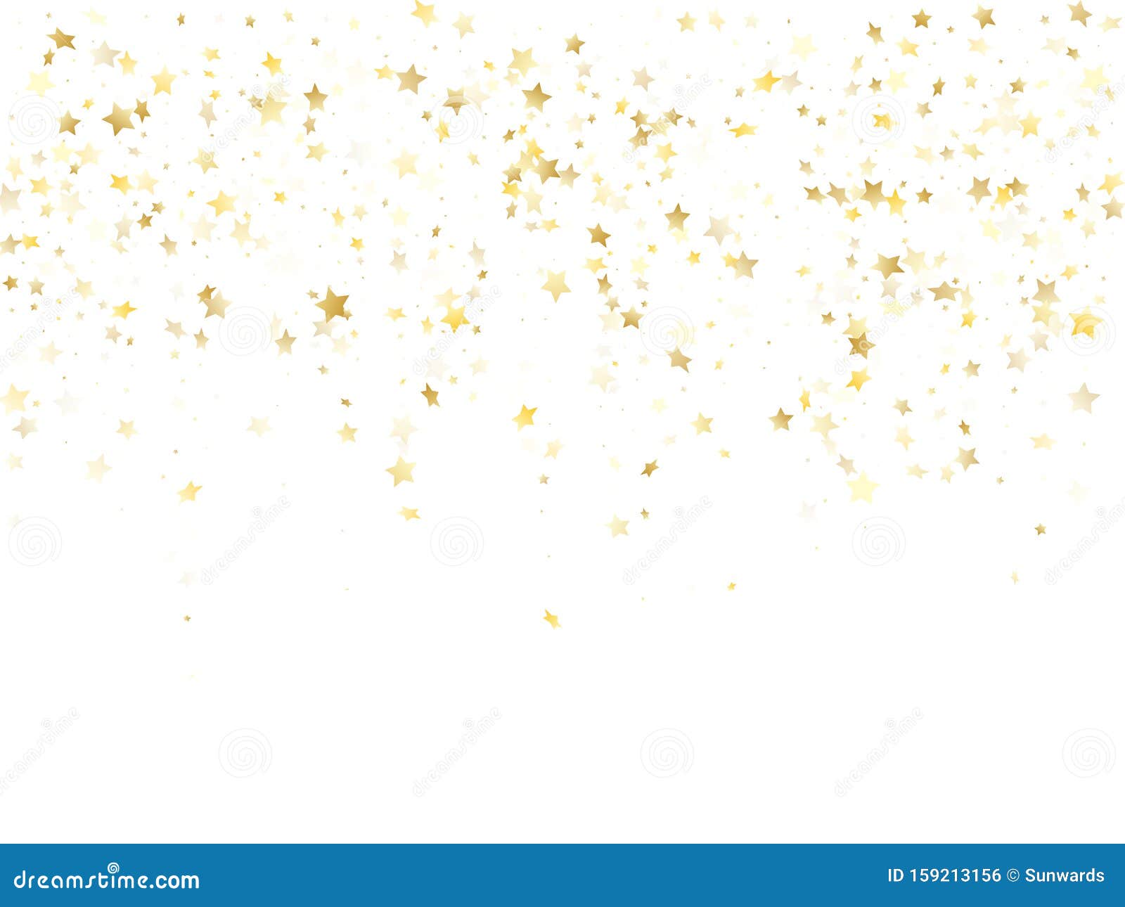 Magic Gold Sparkle Texture Vector Star Background. Stock Vector ...