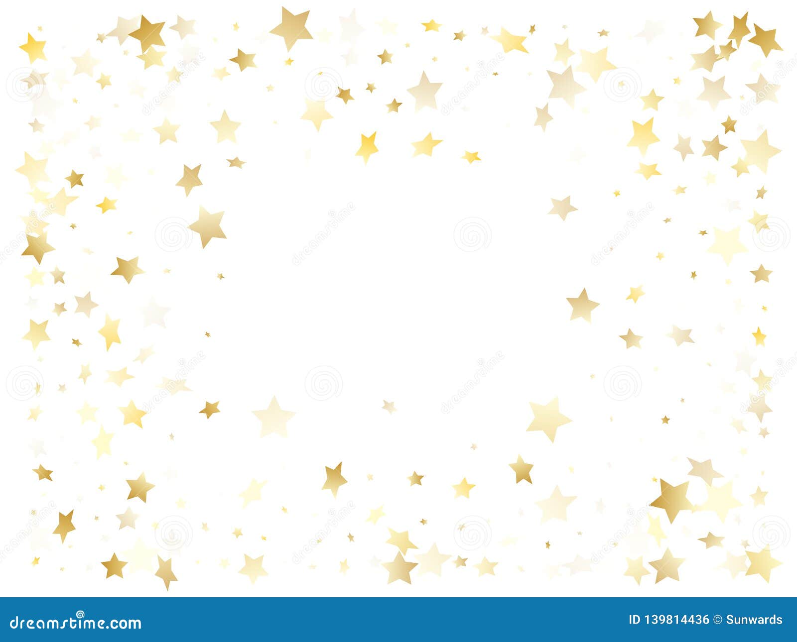 Magic Gold Sparkle Texture Vector Star Background. Stock Vector ...