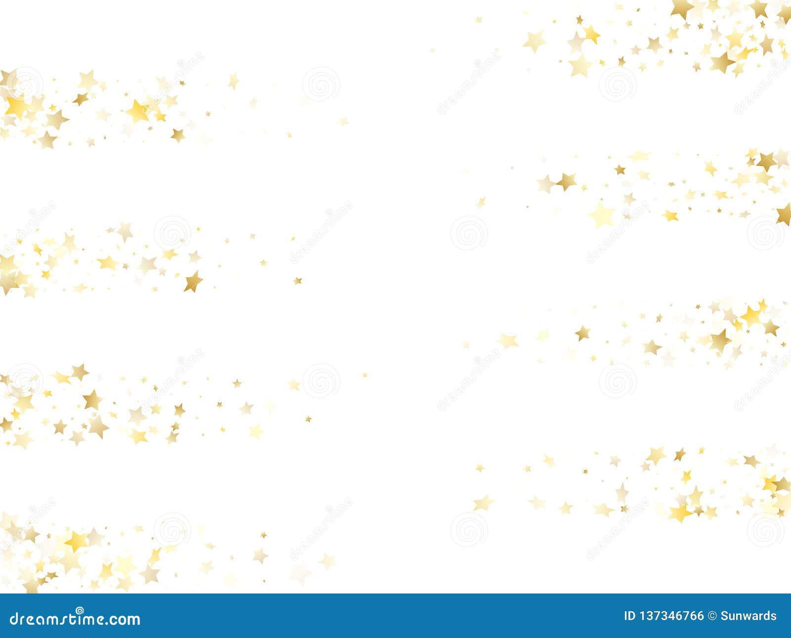 Magic Gold Sparkle Texture Vector Star Background. Stock Vector ...