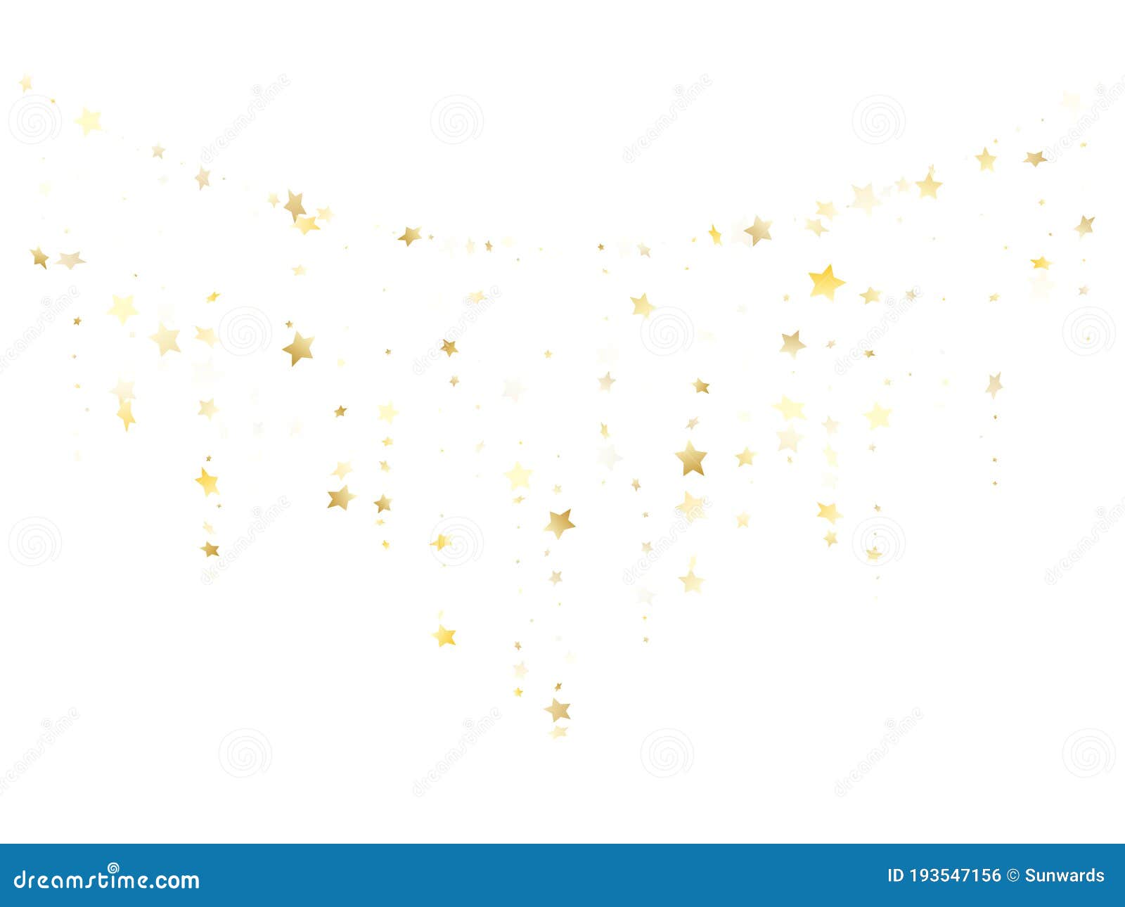Magic Gold Sparkle Texture Vector Star Background. Stock Vector ...
