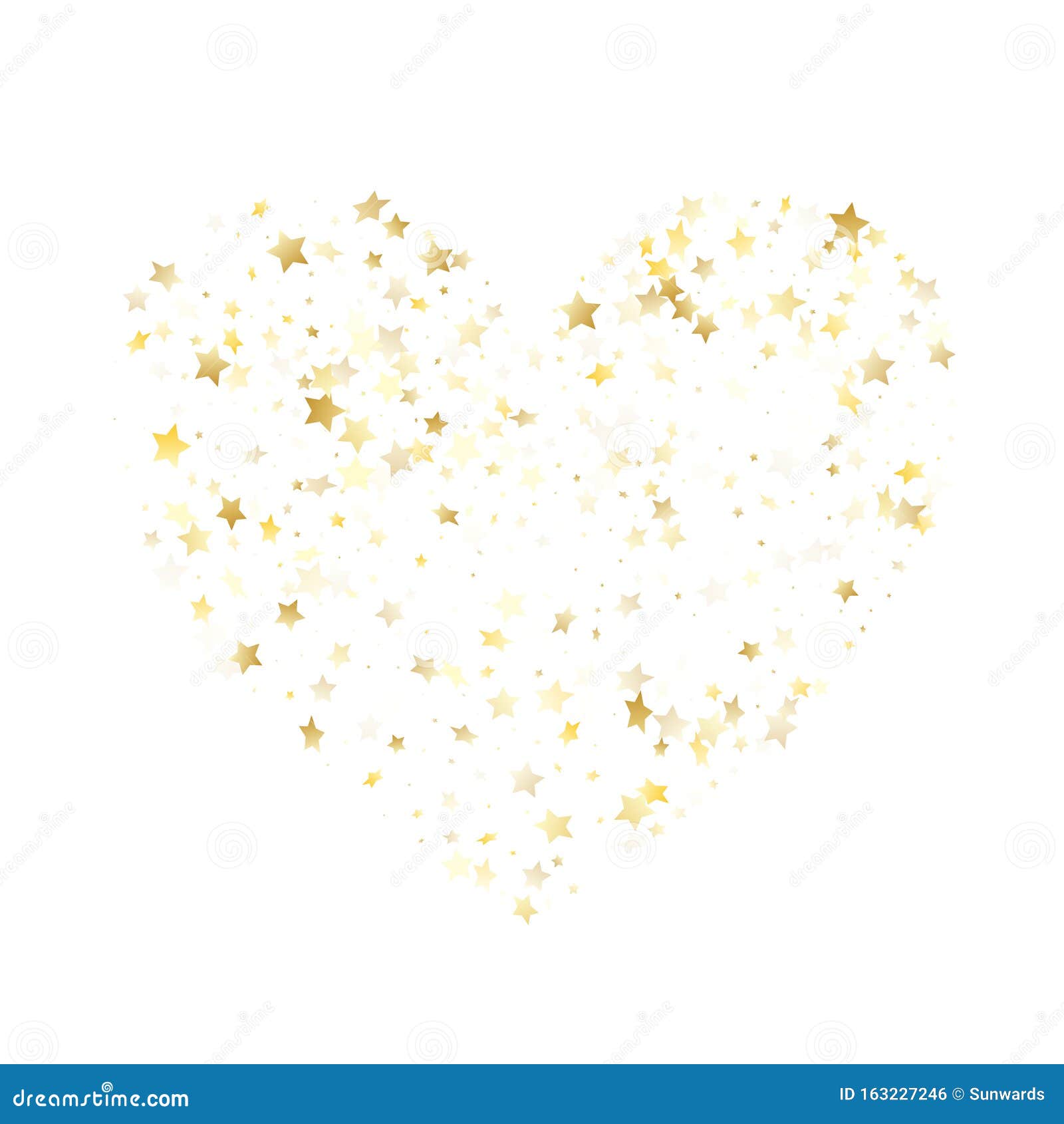 Magic Gold Sparkle Texture Vector Star Background. Stock Vector ...