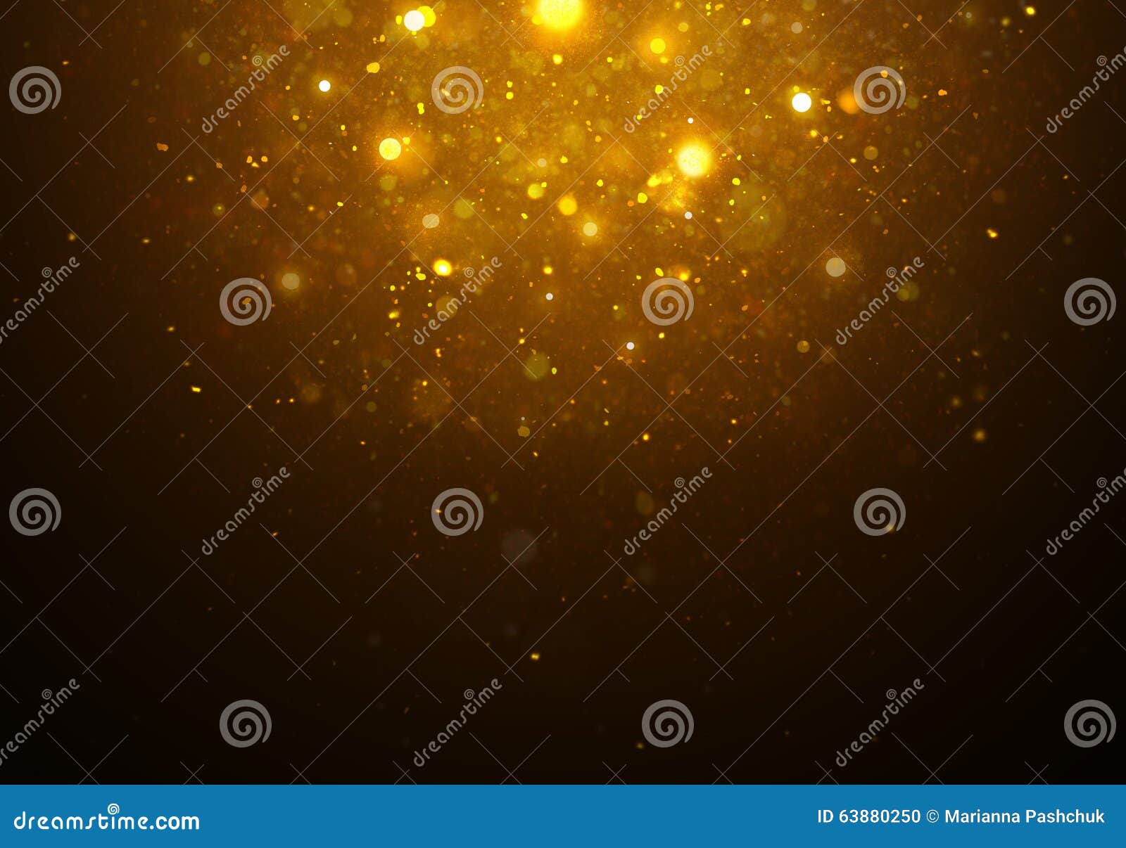 Magic Golden Light Effect. Shiny Star Burst Light With Gold Luxury ...